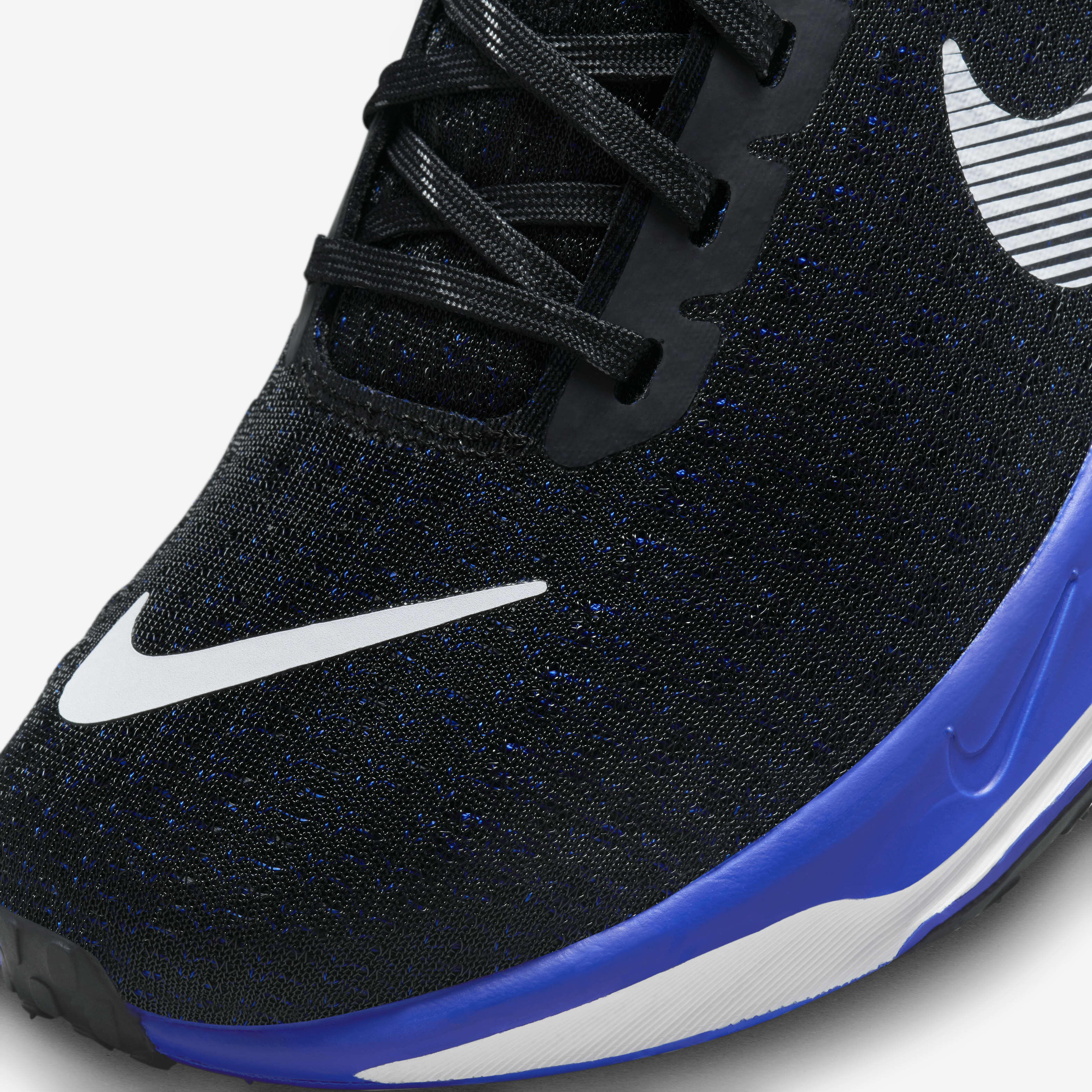 Buy Nike Invincible 3 Men's Road Running Shoes - Black/Racer Blue/High ...
