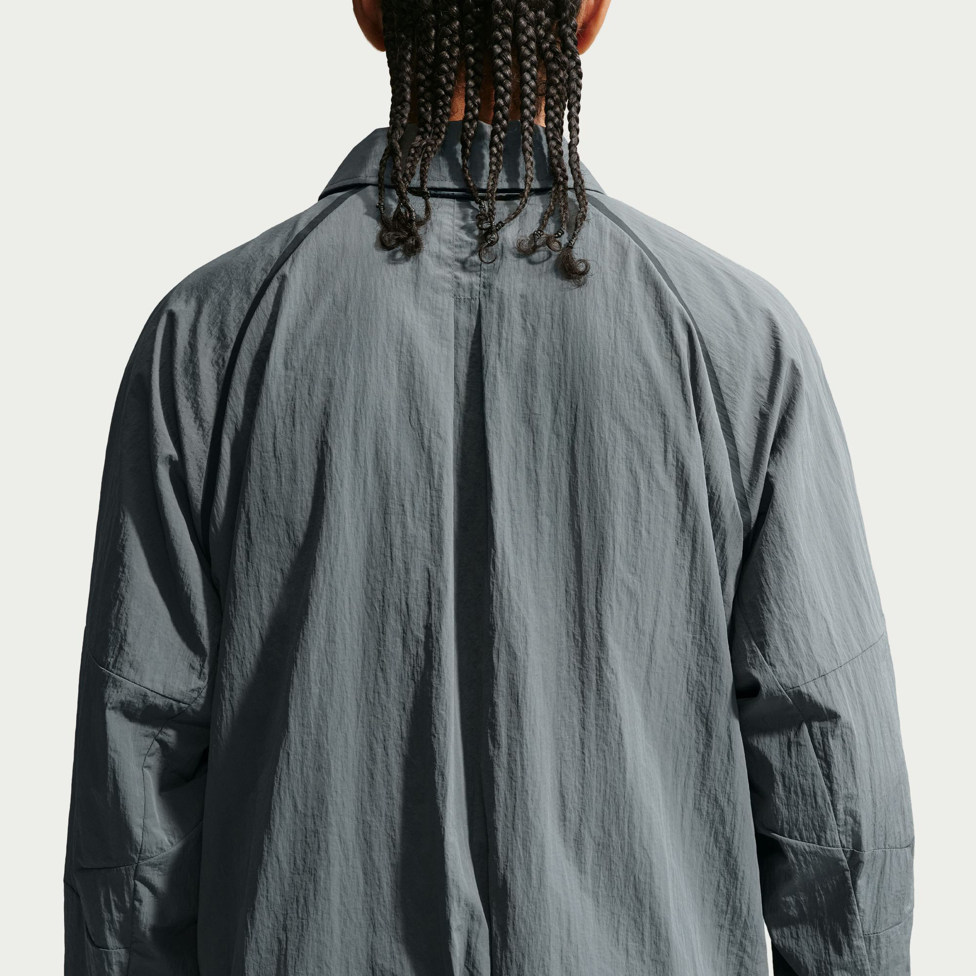 Buy Nike Tech Men's Long-Sleeve Utility Shirt - Iron Grey/Black @ Nike UAE