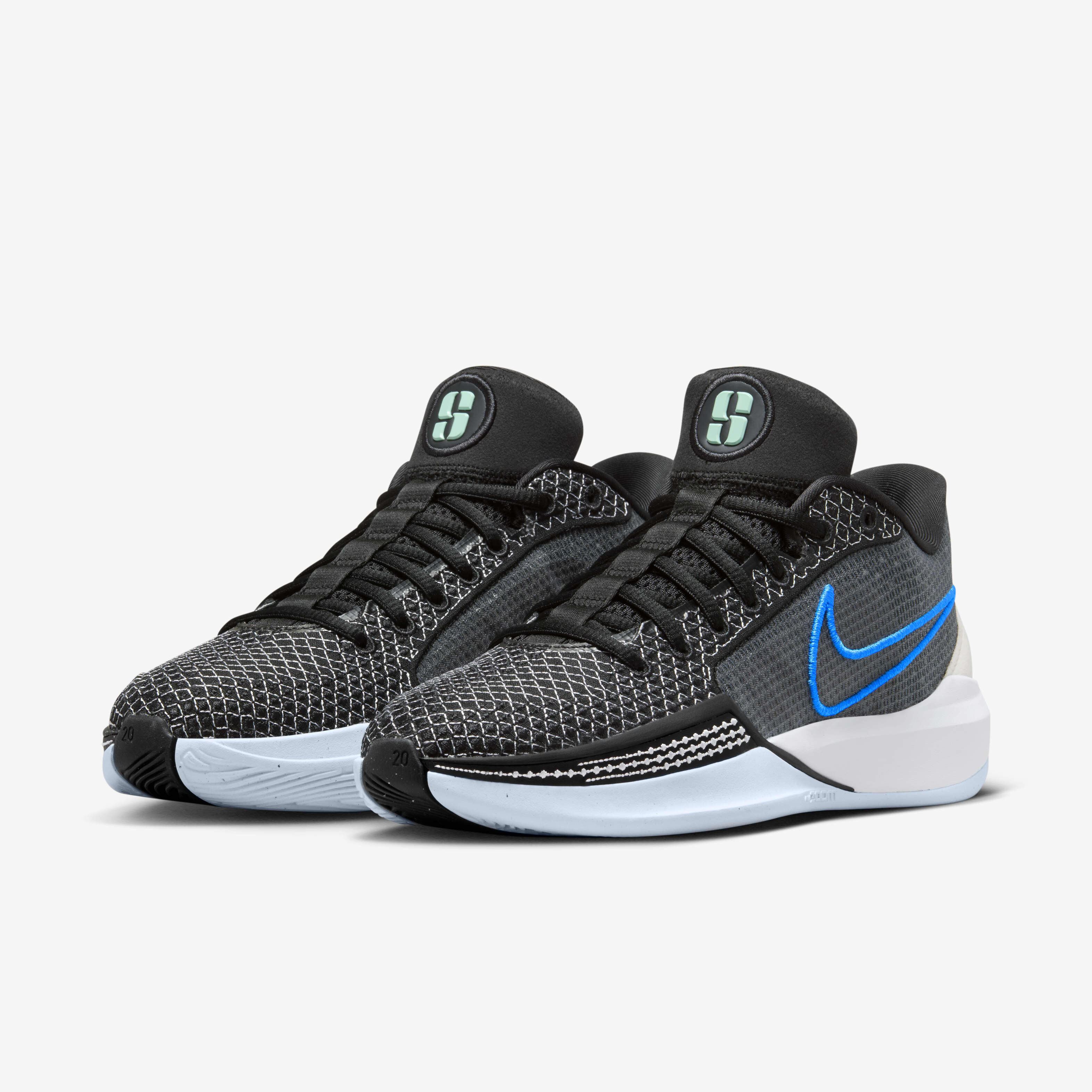 Buy Sabrina 1 'BKLYN's Finest' Basketball Shoes - Black/Emerald Rise ...