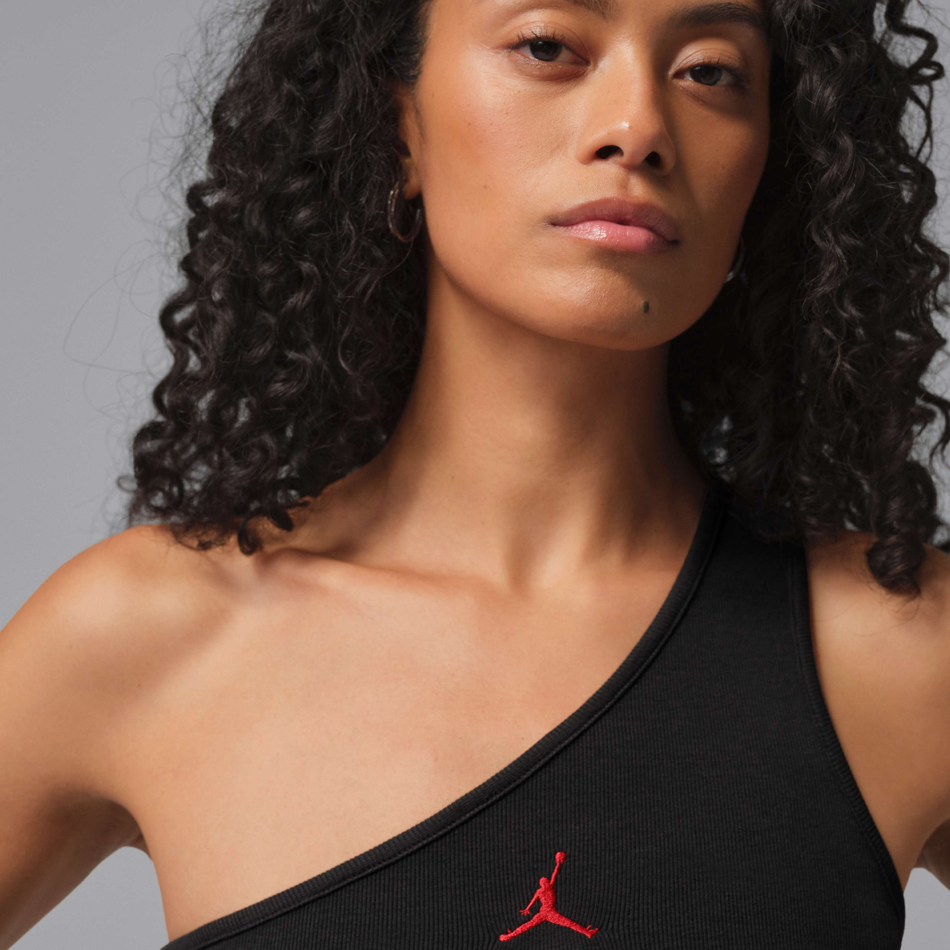 Buy Jordan Flight Women's Asymmetrical Tank Top - Black/Varsity Red ...
