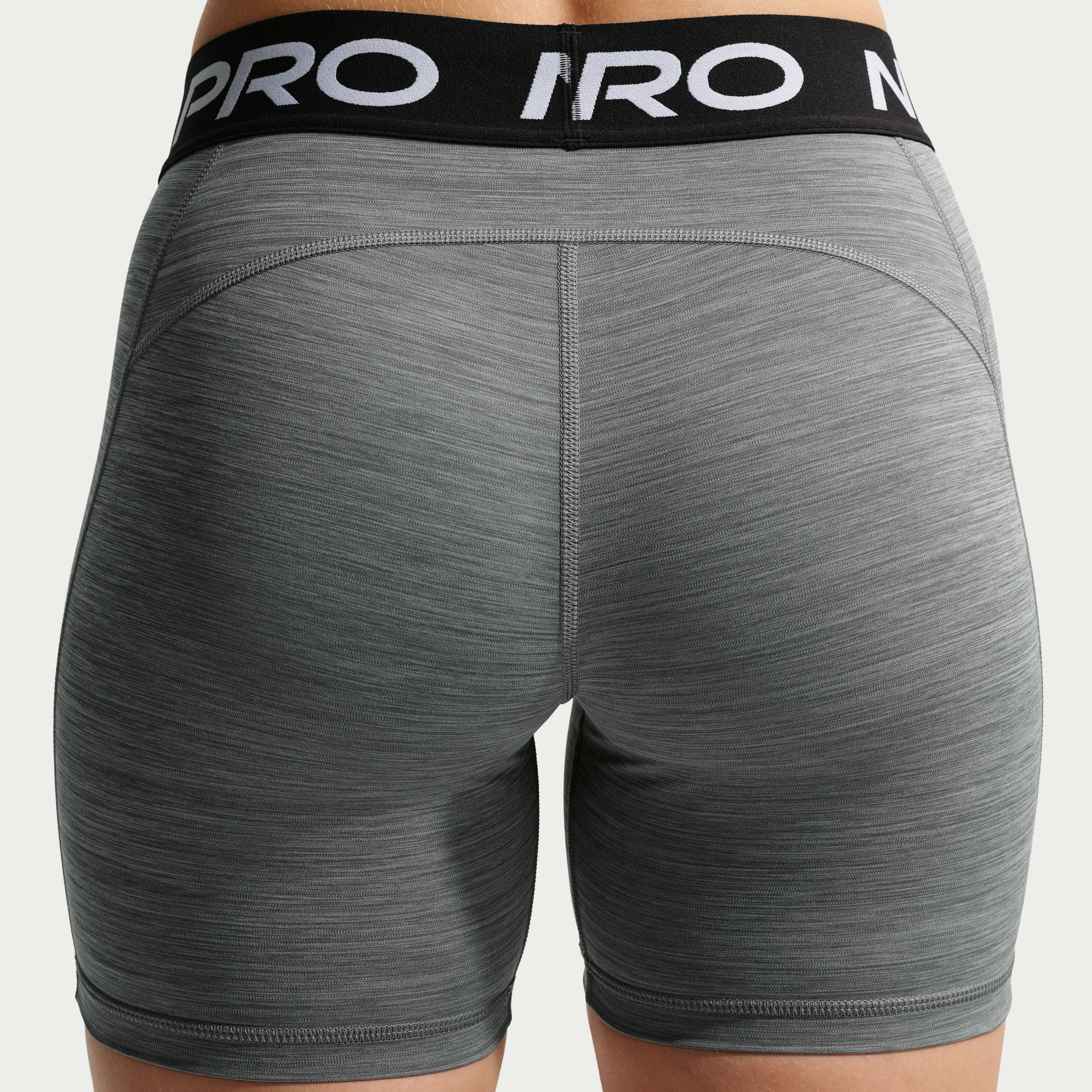 Buy Nike Pro 365 Women's 12.5cm (Approx.) Mid-Rise Shorts - Smoke Grey ...