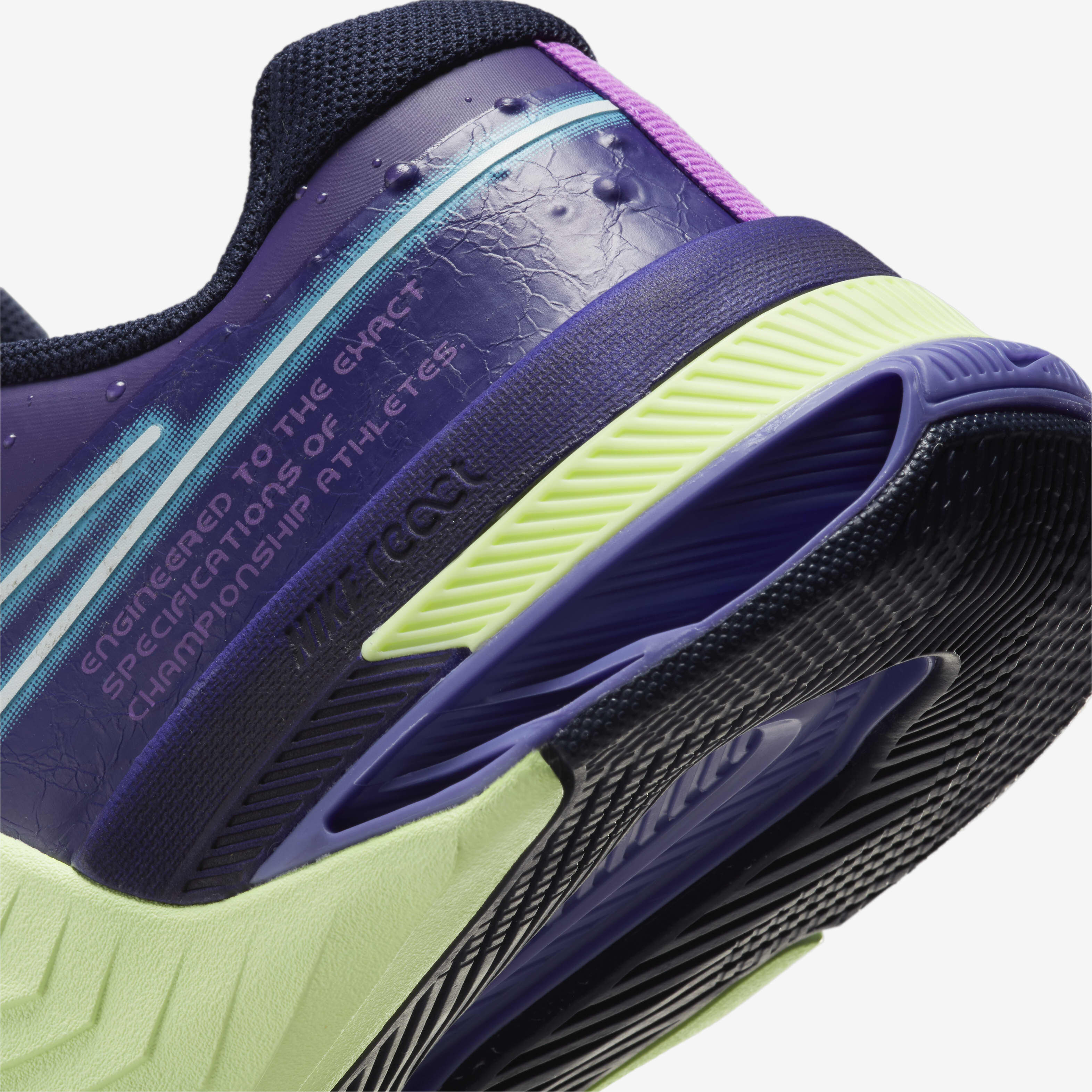 Buy Nike Metcon 8 AMP Men's Workout Shoes - Deep Purple/Barely Volt ...