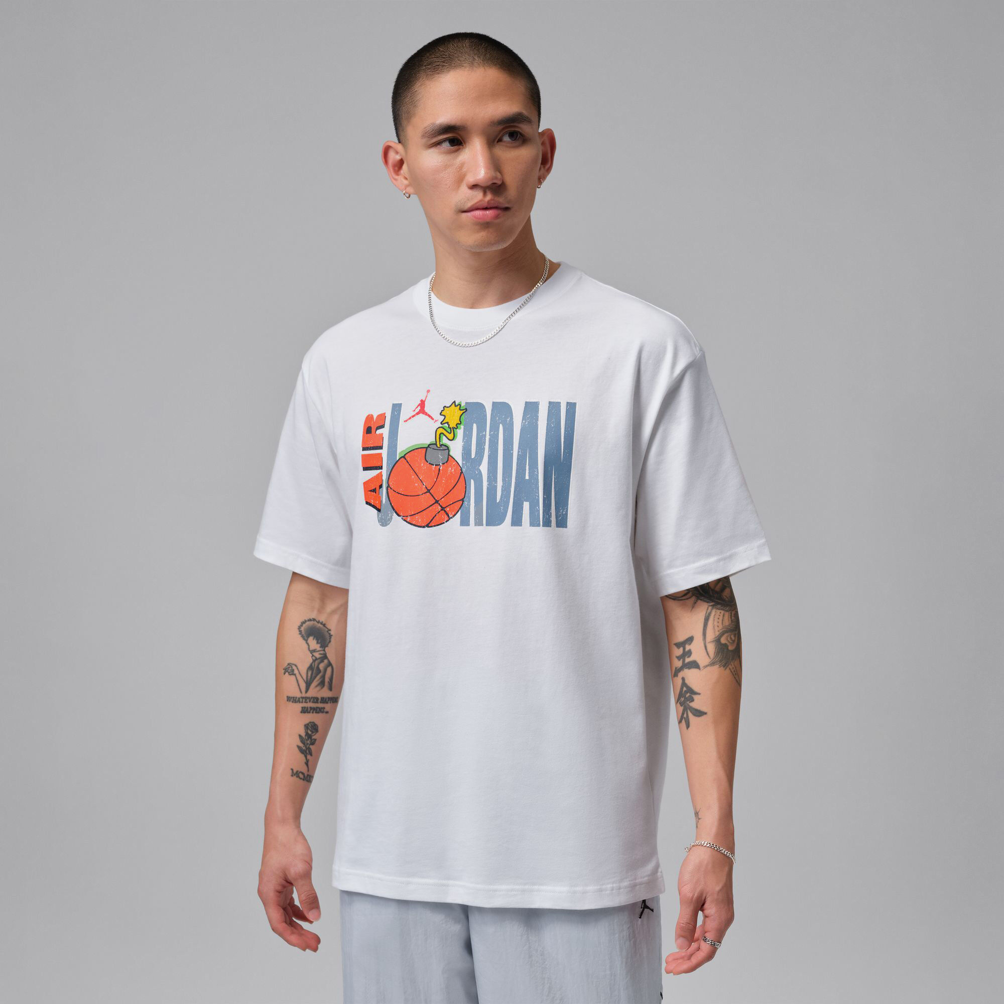 Buy Jordan Men's Graphic T-Shirt - White @ Nike UAE