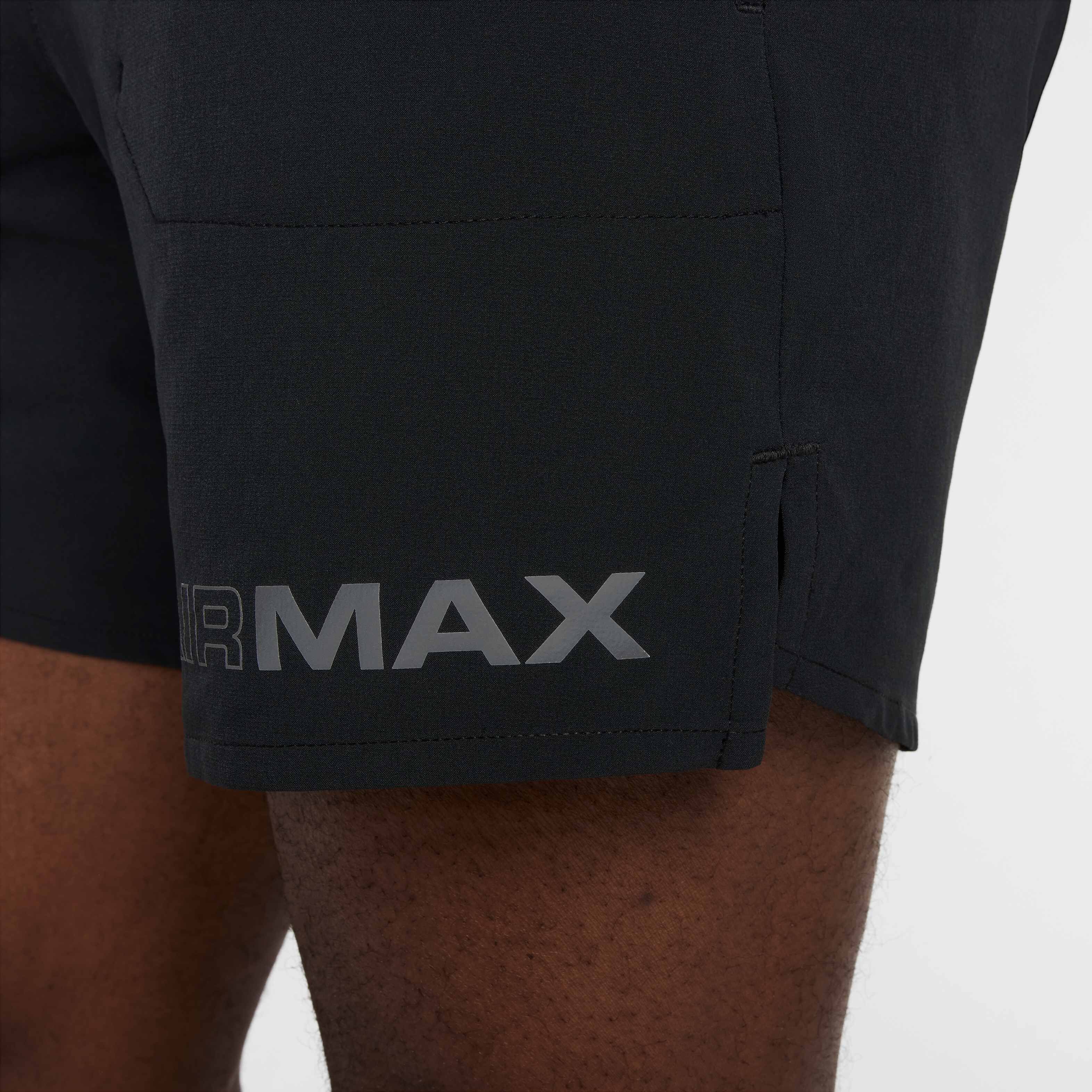 Buy Nike Air Max Men's Woven Shorts - Black/Black @ Nike UAE