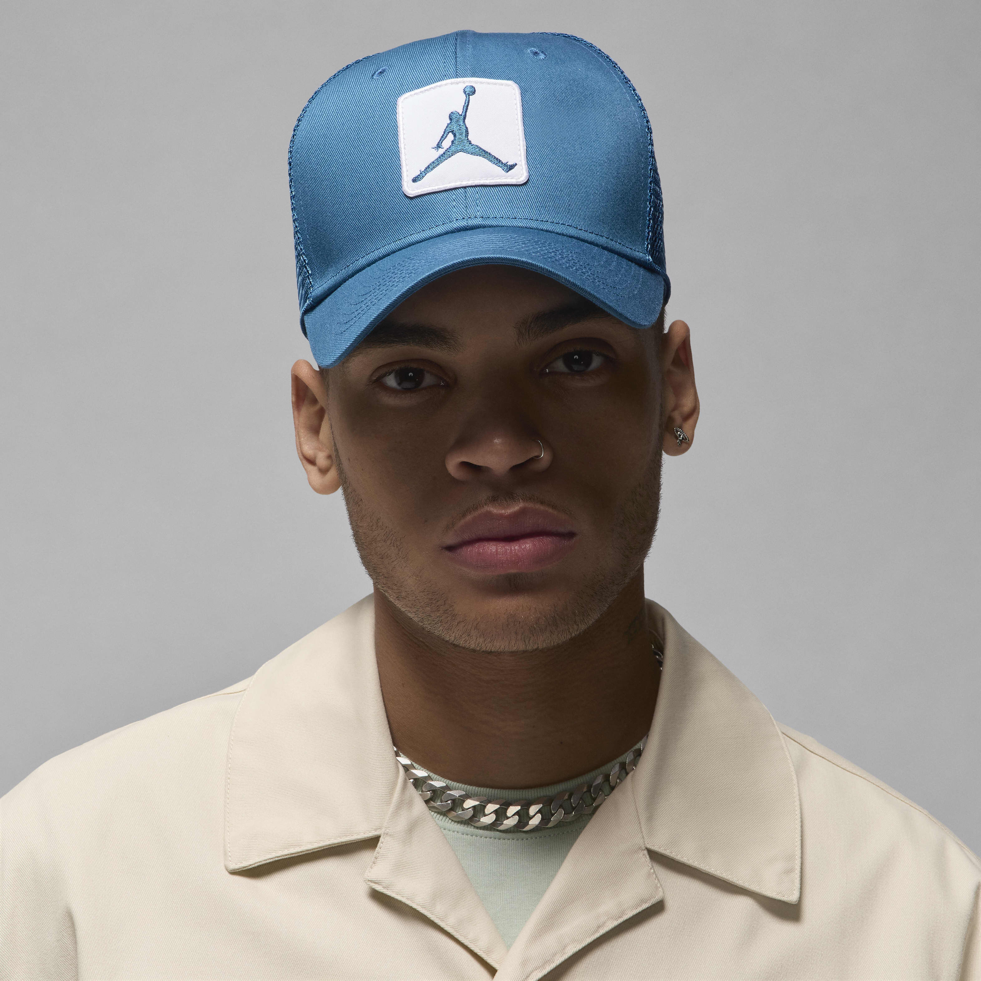 Buy Jordan Rise Structured Hat - Industrial Blue/White | Nike UAE Official