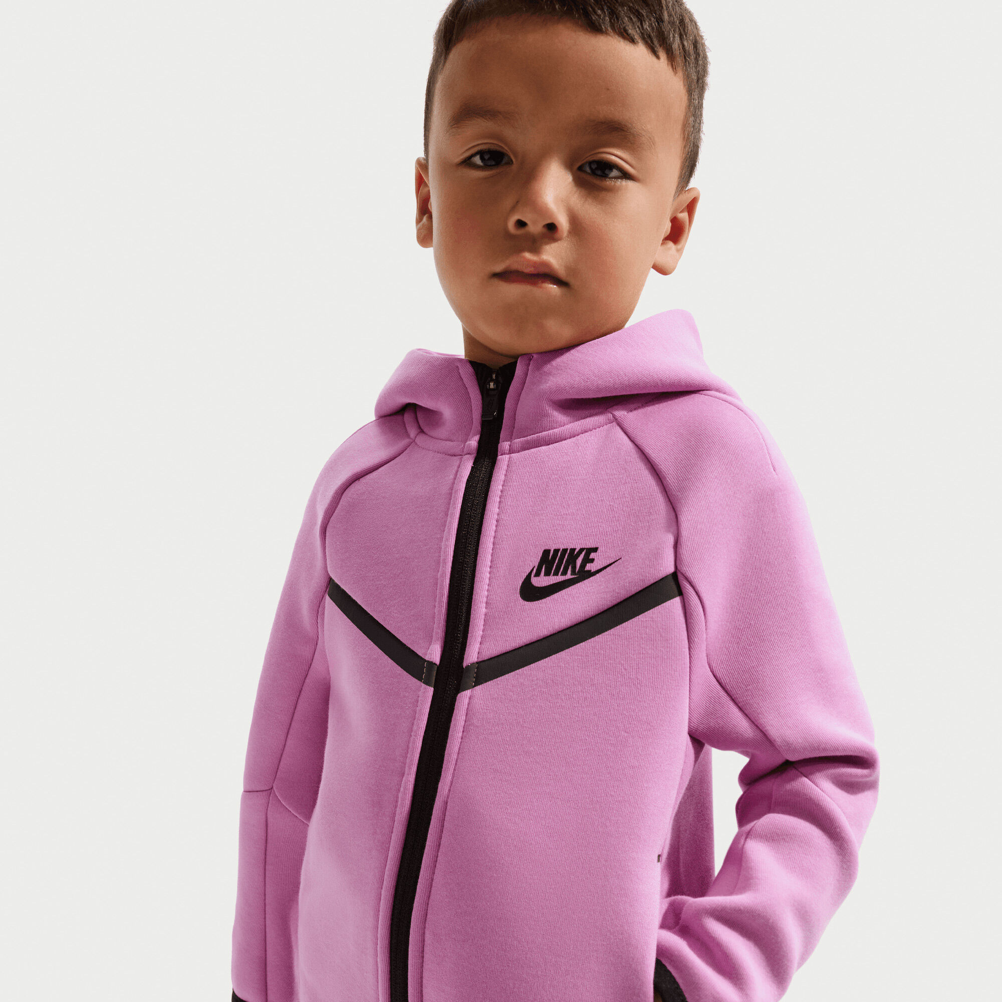 Buy Nike Sportswear Toddler Tech Fleece 2-Piece Full-Zip Set - Light ...
