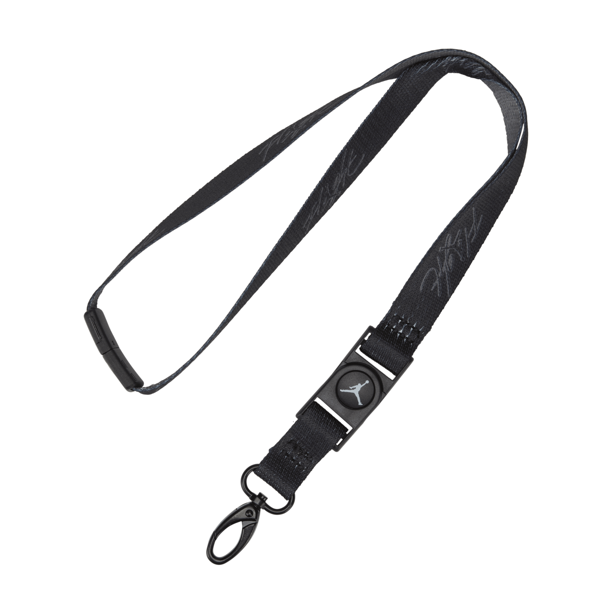 Buy Jordan Premium Reversible Lanyard - Black/Iron Grey/White | Nike ...