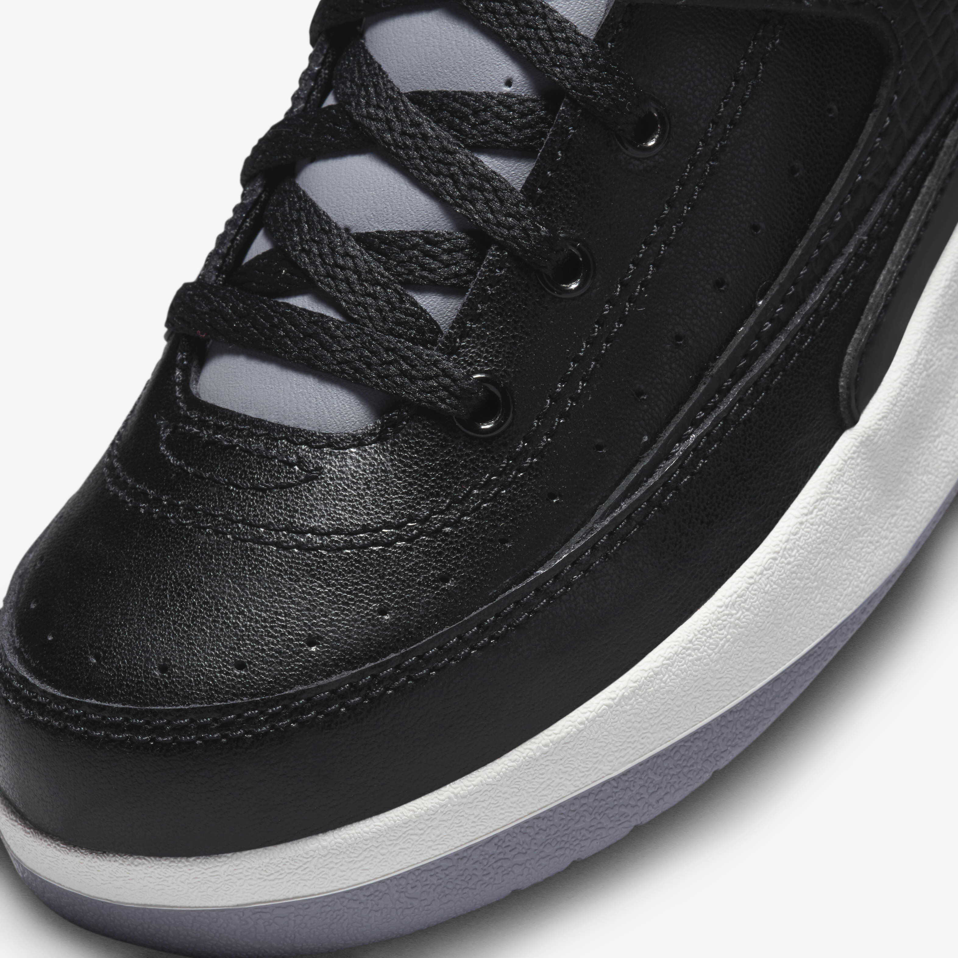 Buy Jordan 2 Retro Younger Kids' Shoes - Black/Fire Red/Sail/Cement ...