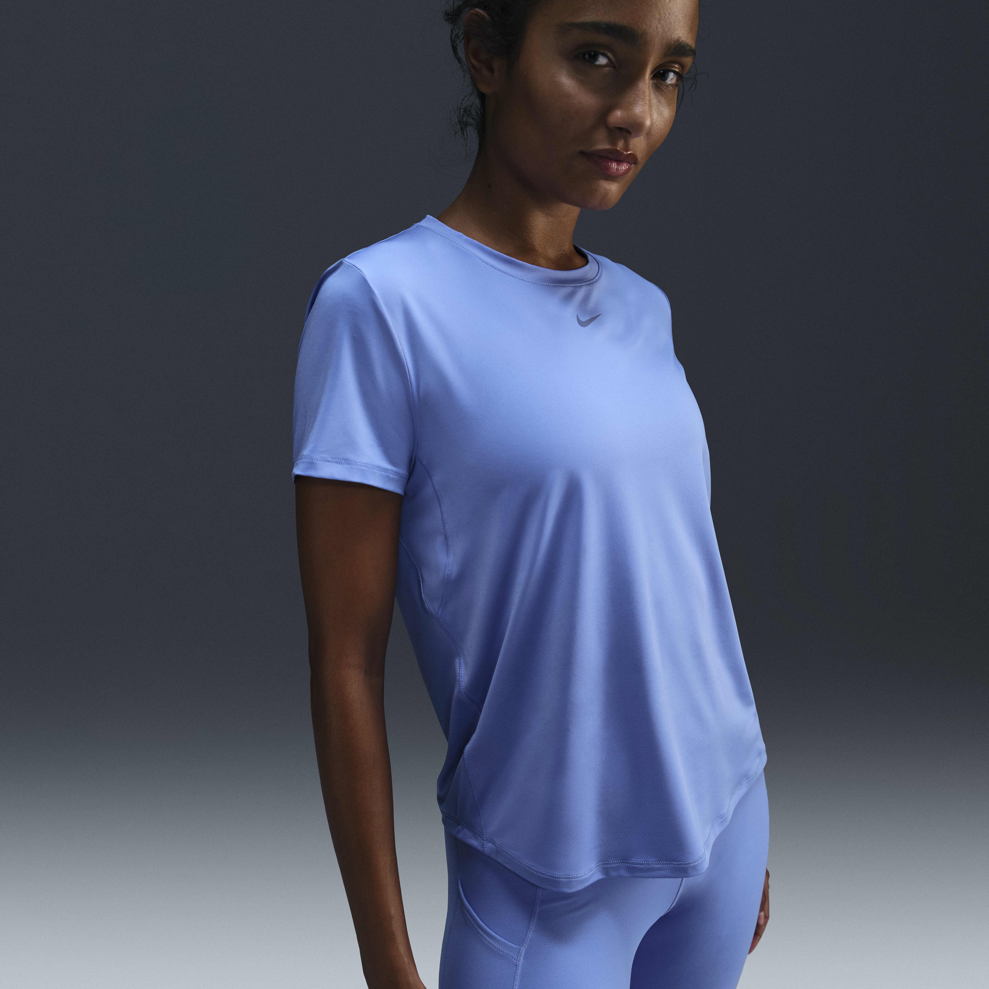 Buy Nike One Classic Women's Dri-FIT Short-Sleeve Top - Royal Pulse ...