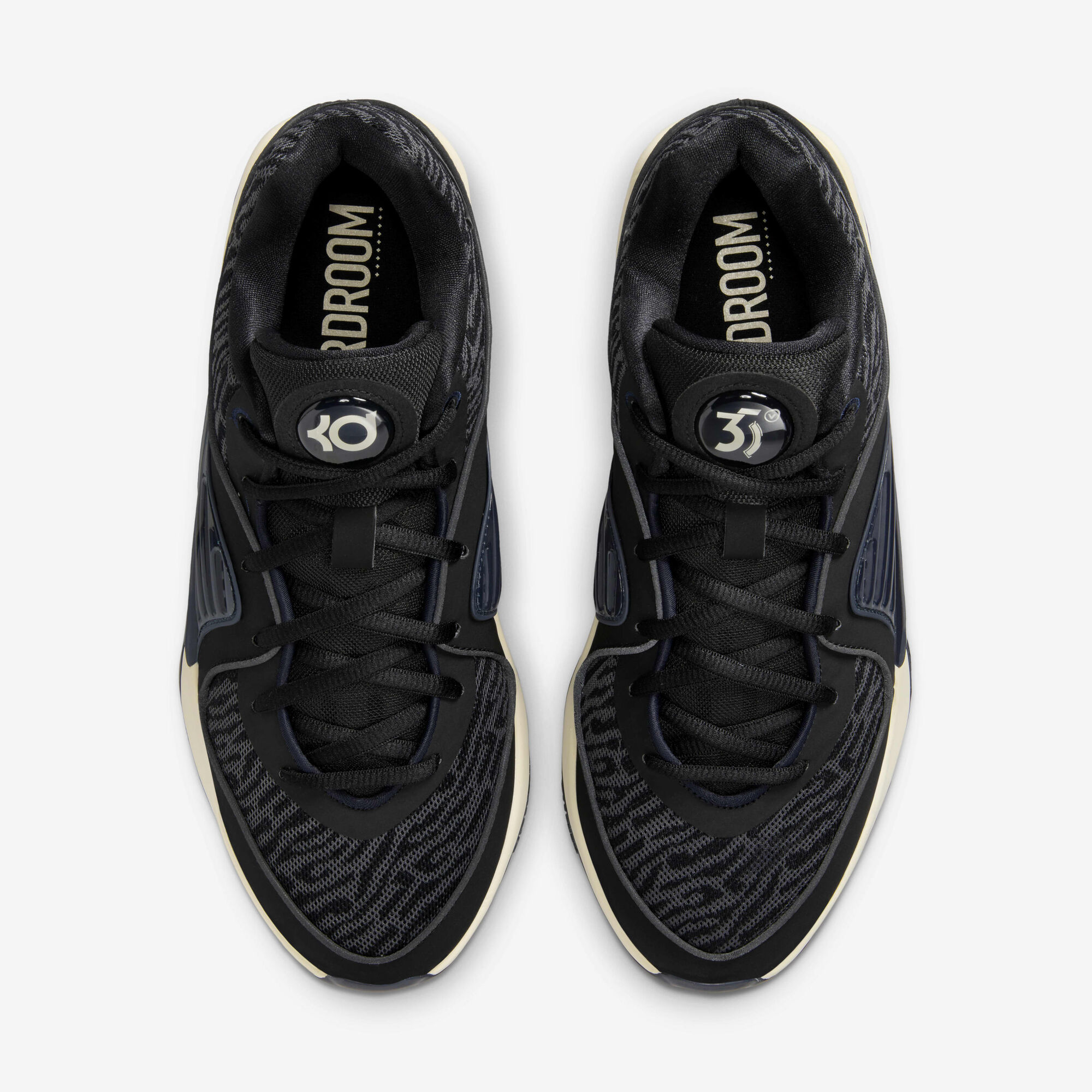 Buy KD16 Basketball Shoes - Black/Dark Smoke Grey/Coconut Milk/Black ...