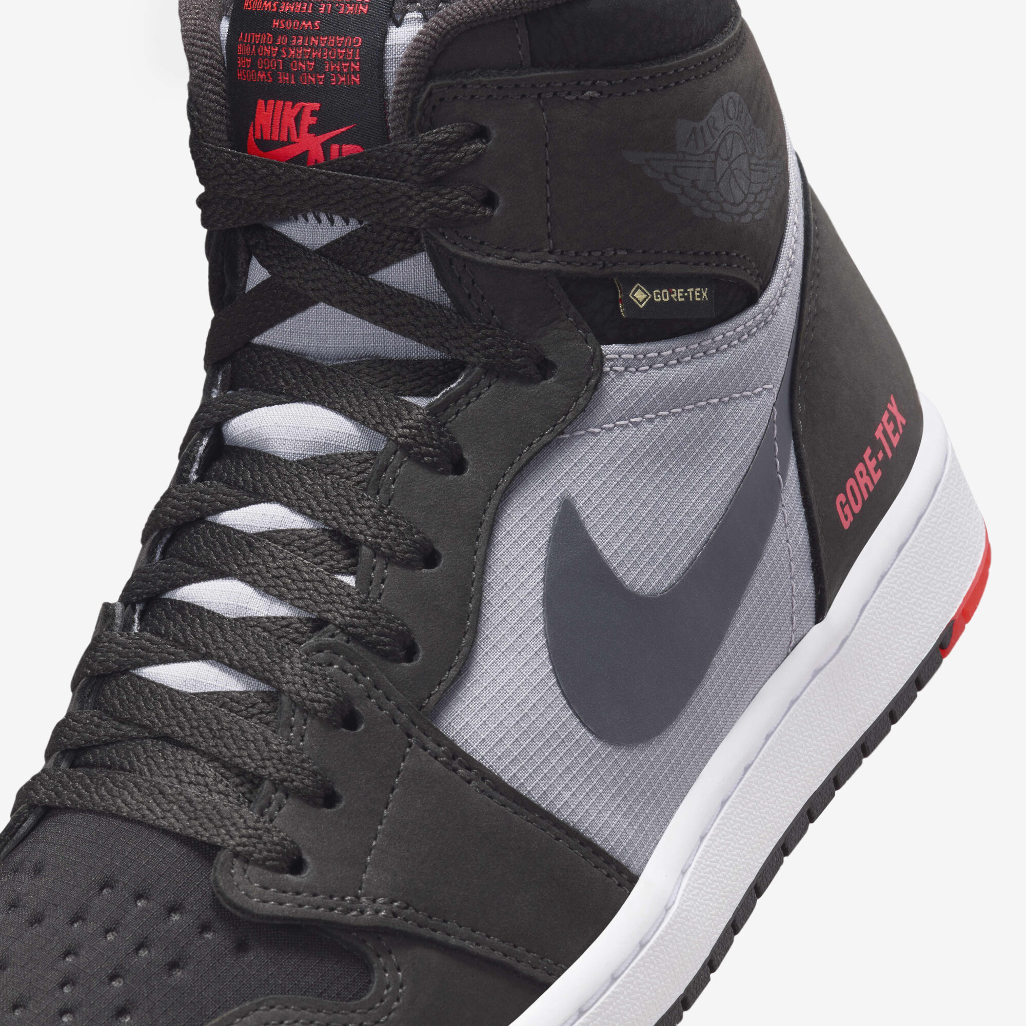 Buy Air Jordan 1 Shoes - Cement Grey/Black/Infrared 23/Dark Charcoal ...