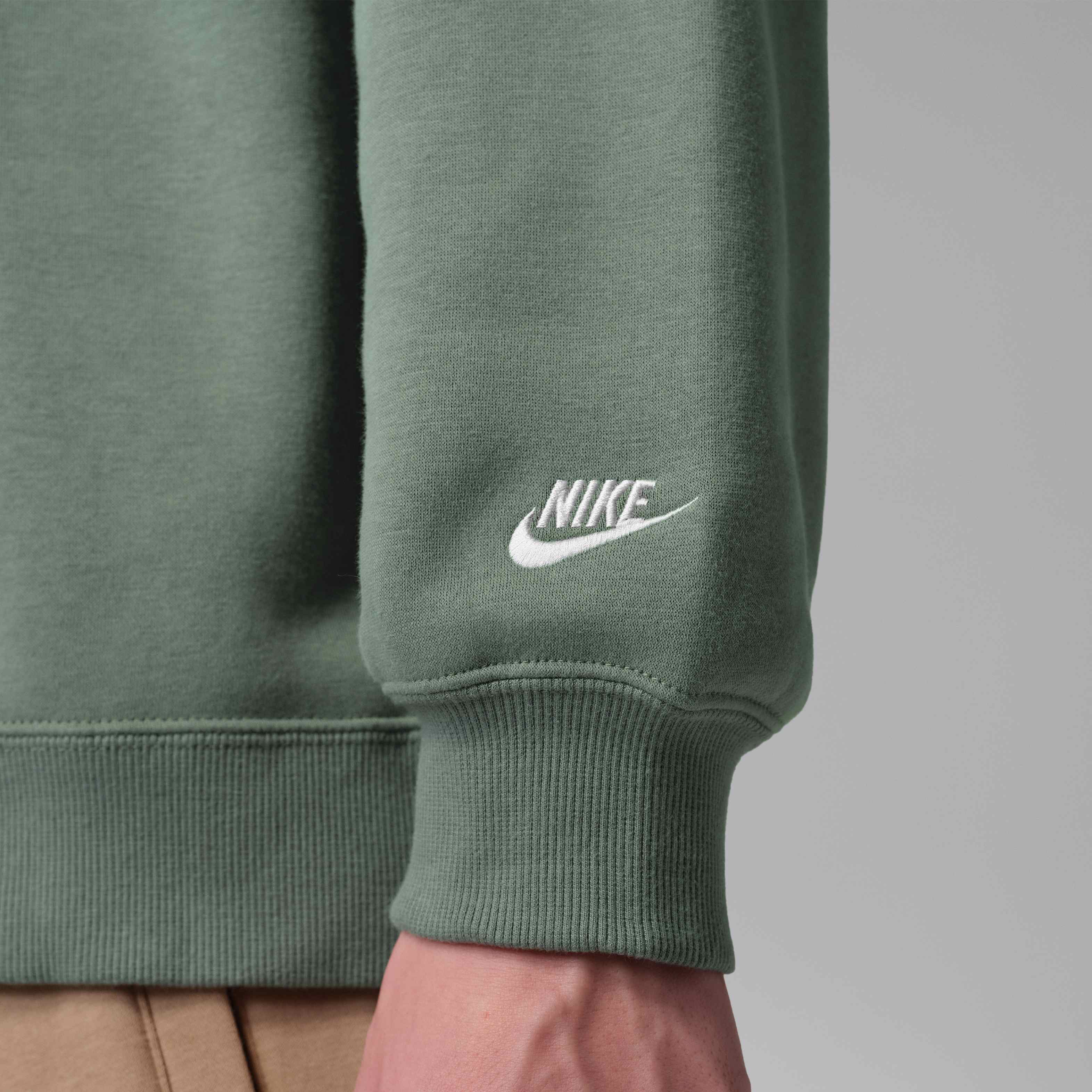 Buy Jordan Brooklyn Men's Fleece Crew-Neck Sweatshirt - Vintage Lichen ...