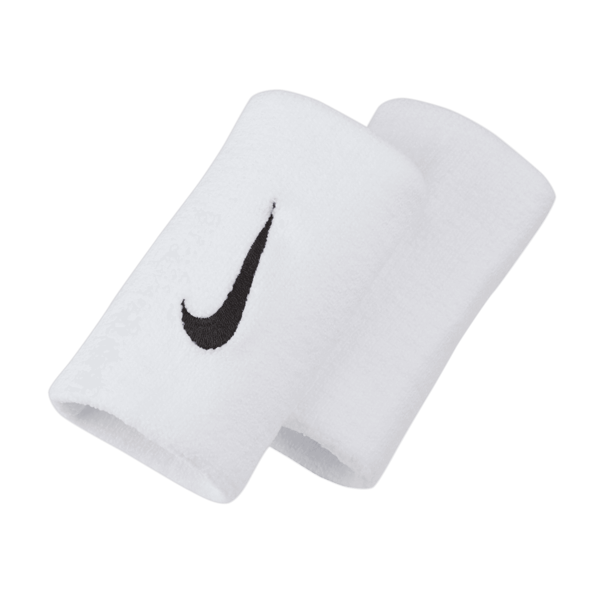 Buy NikeCourt Premier Double-Wide Wristbands - White/Black/Black | Nike ...