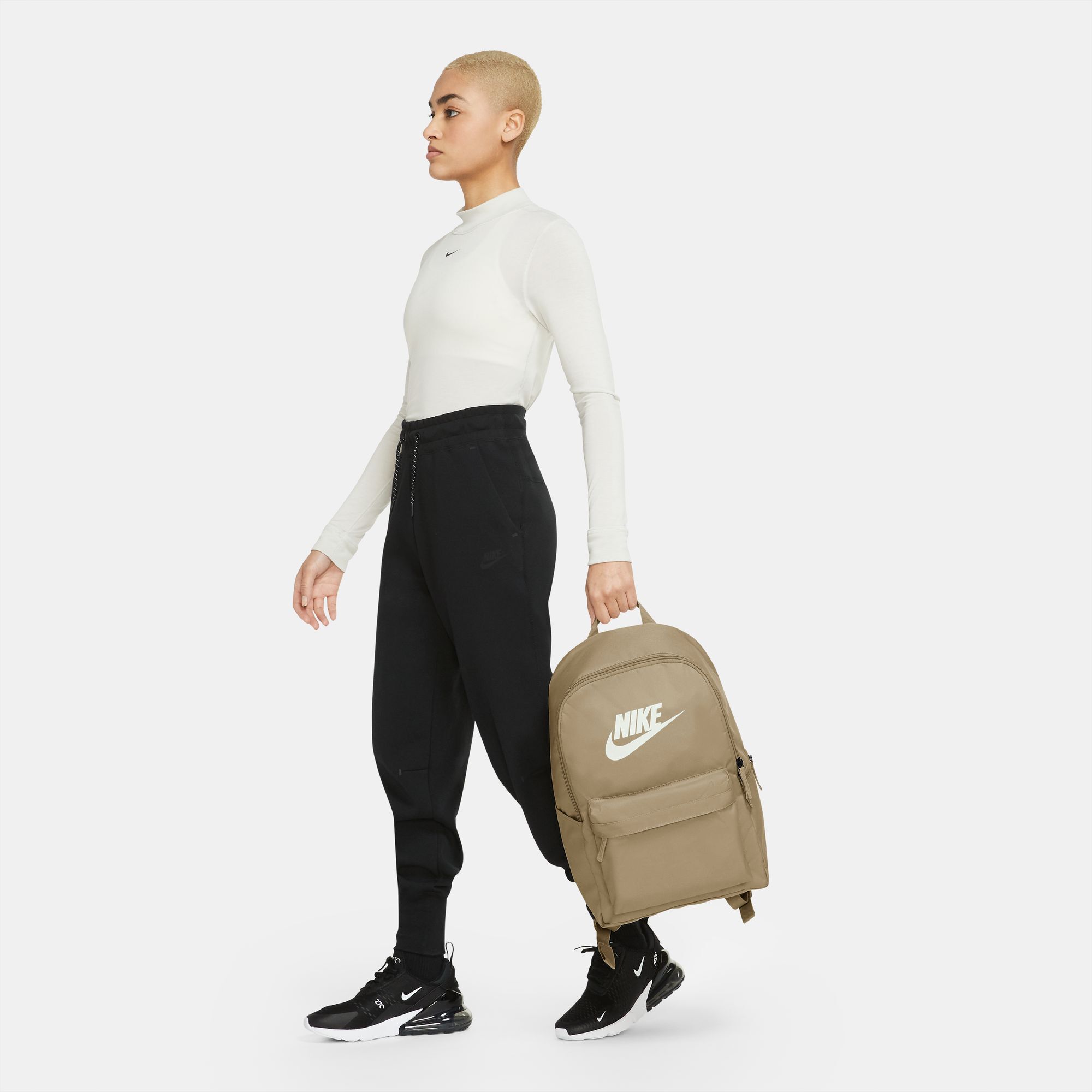 Buy Nike Heritage Backpack (25L) - Parachute Beige/Parachute Beige ...