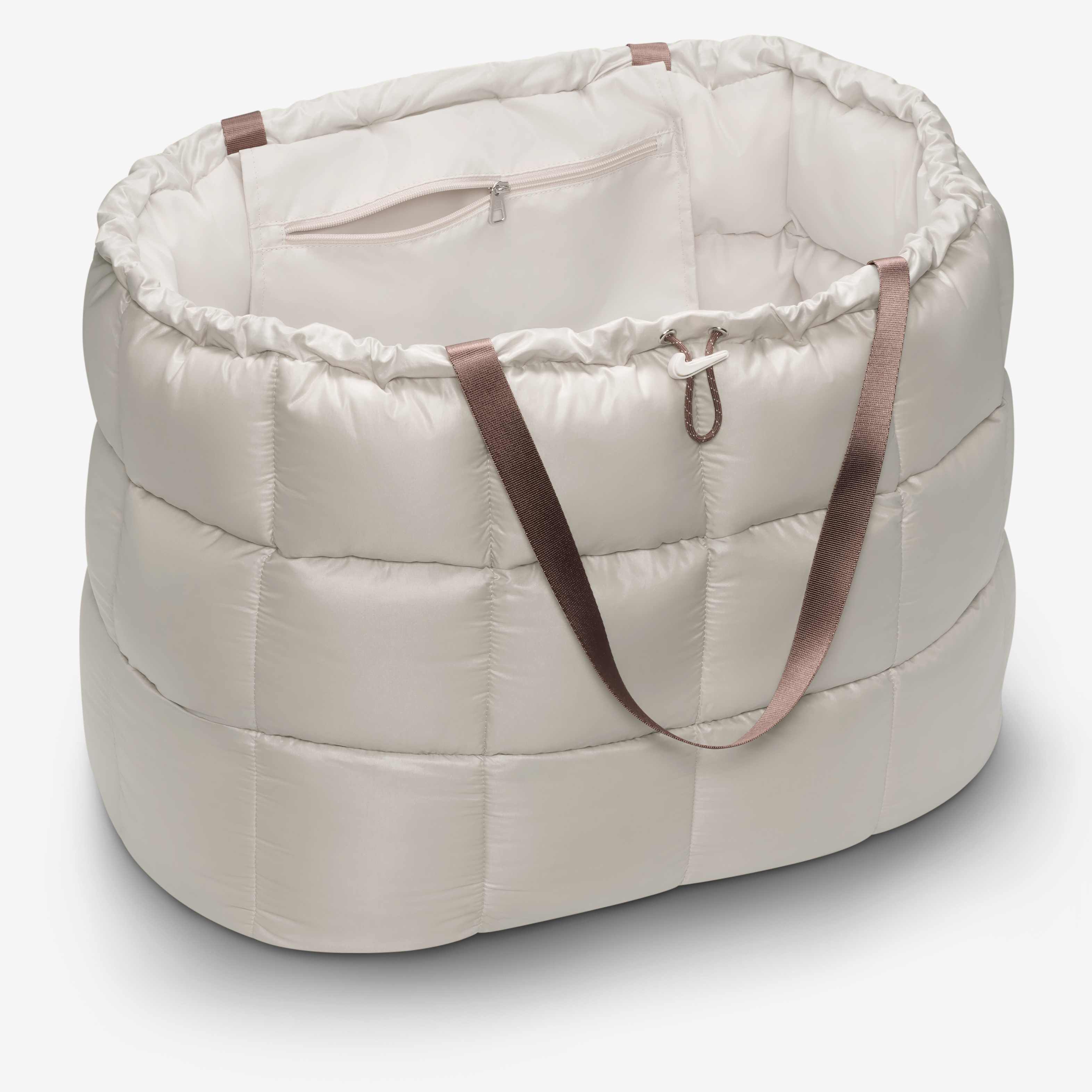 Buy Nike Sportswear Puffle Extra Large Tote (60L) - Light Bone/Mink ...