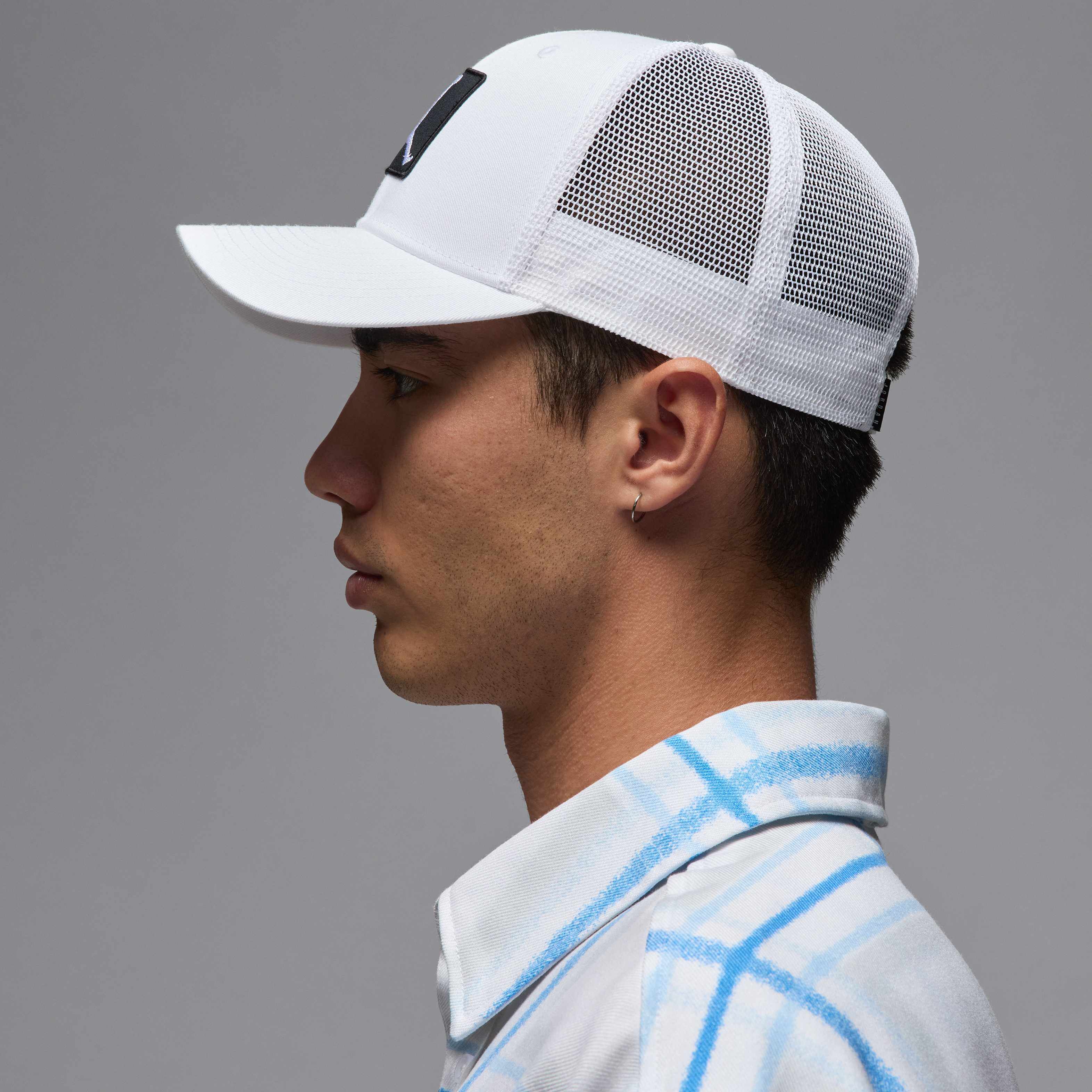 Buy Jordan Rise Structured Hat - White/Black @ Nike UAE