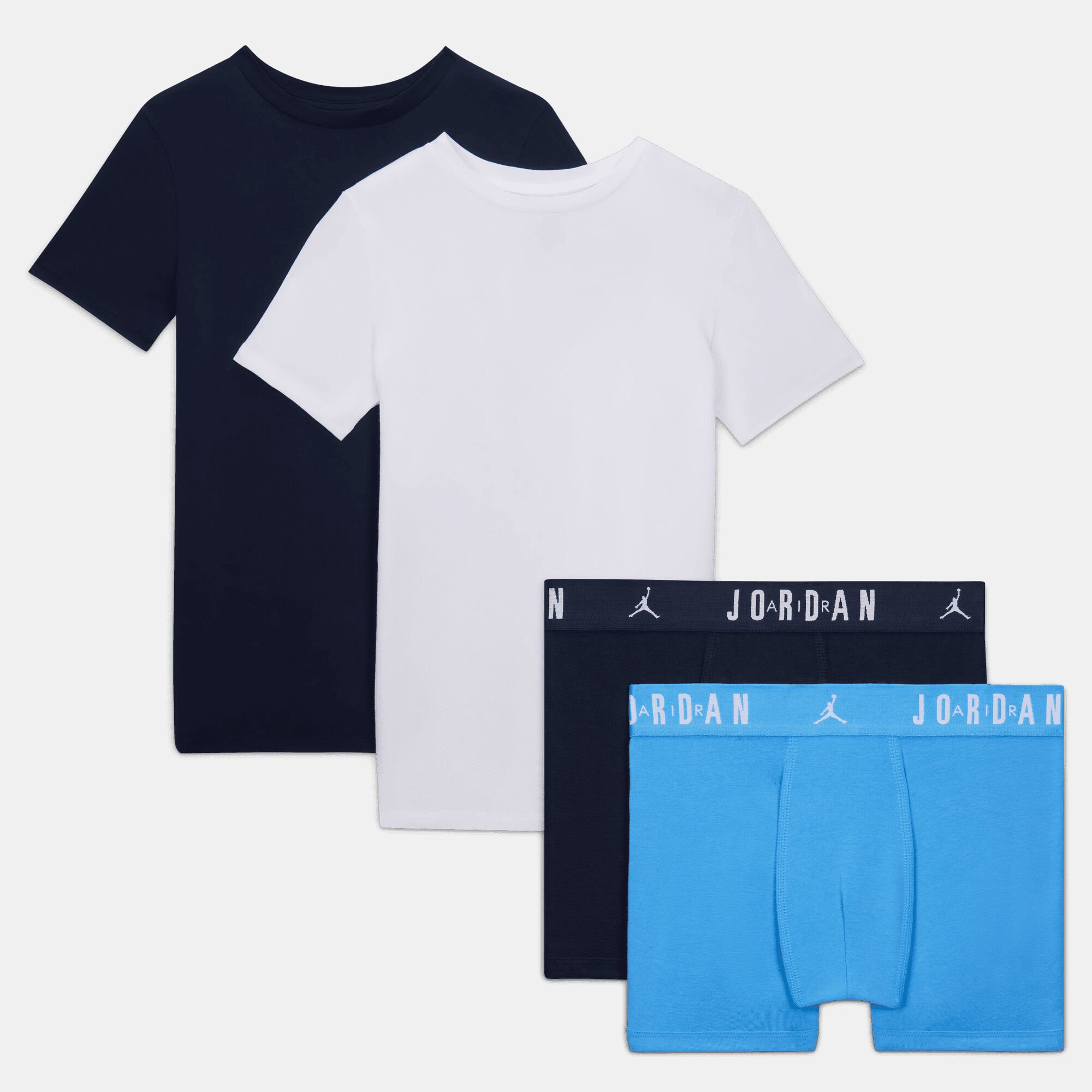 Buy Jordan Older Kids' 4-Piece Basics Set - Obsidian @ Nike UAE