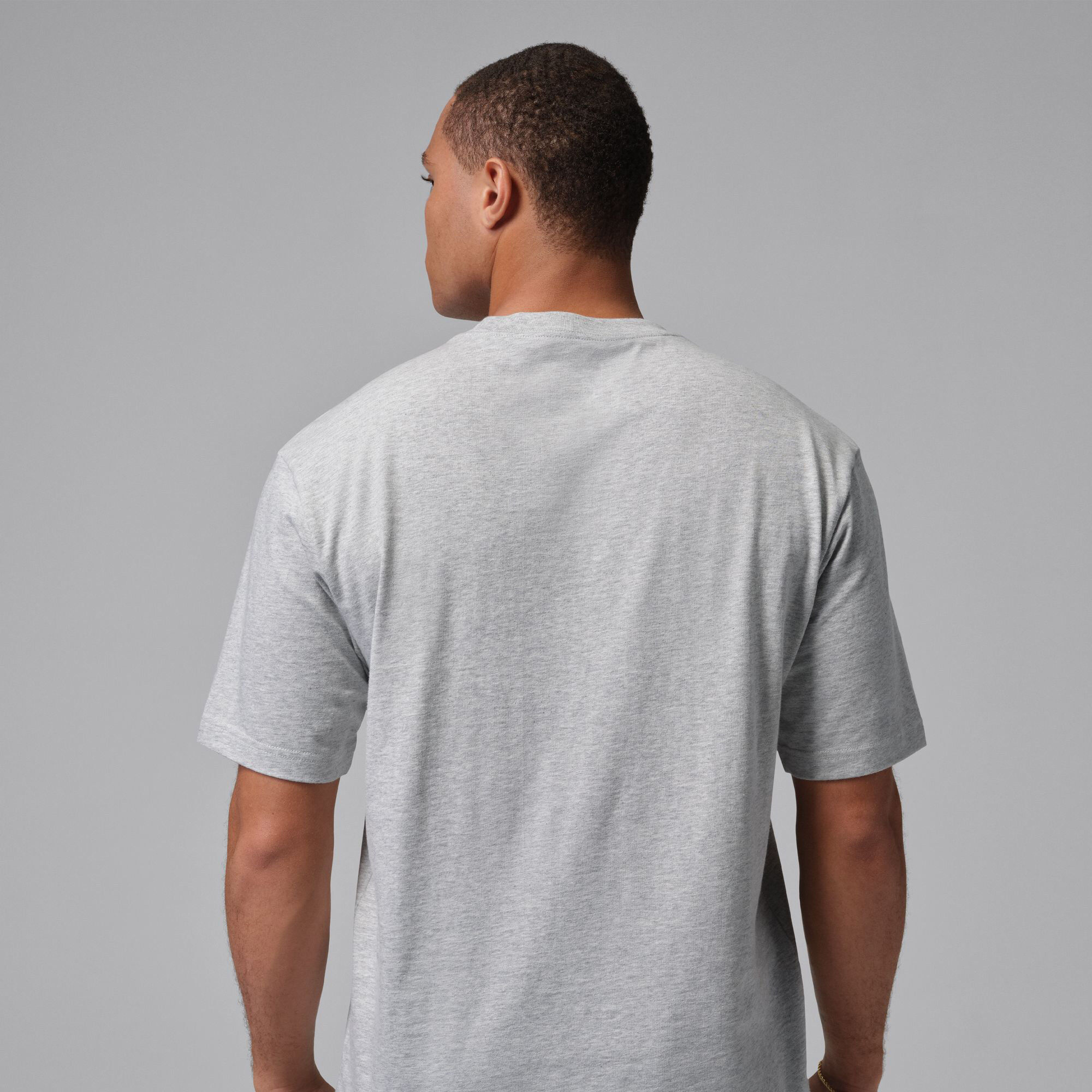 Buy Jordan Brooklyn Men's Jumpman T-Shirt - Grey Heather/Black @ Nike UAE