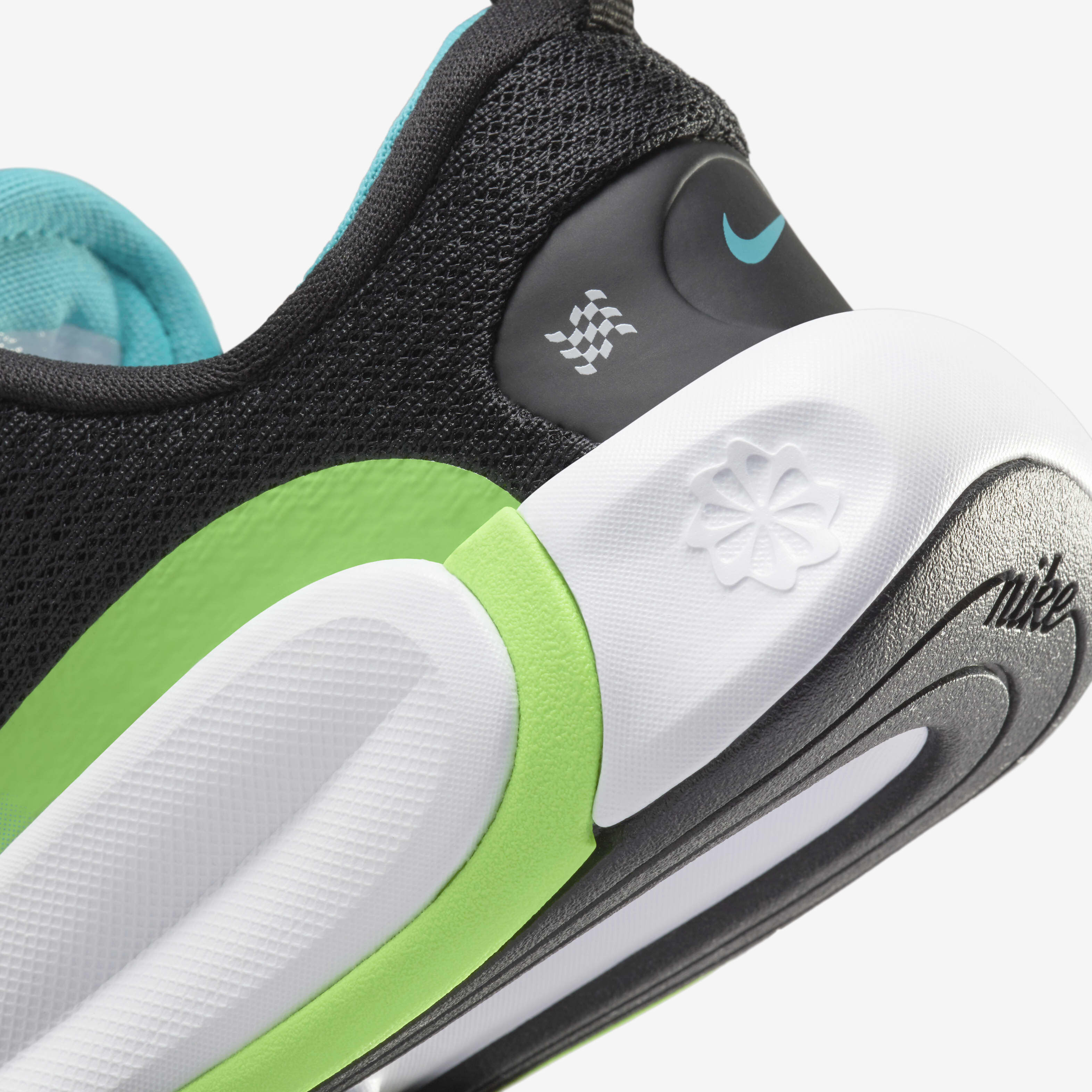 Buy Nike Infinity Flow Younger Kids' Shoes - Black/Aquamarine/Green ...