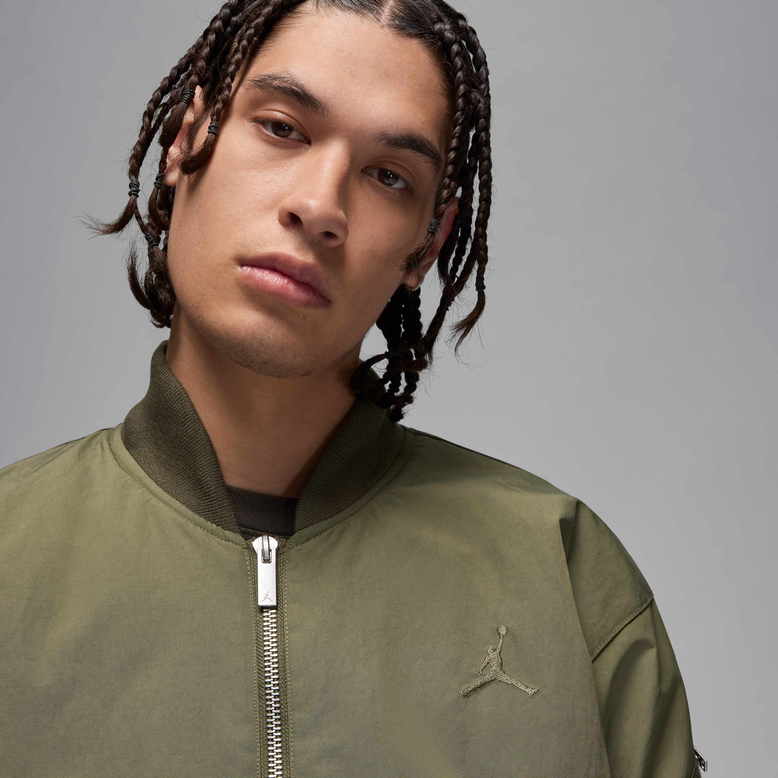 Buy Jordan Renegade Men's Jacket - Medium Olive/Bucktan/Black @ Nike UAE