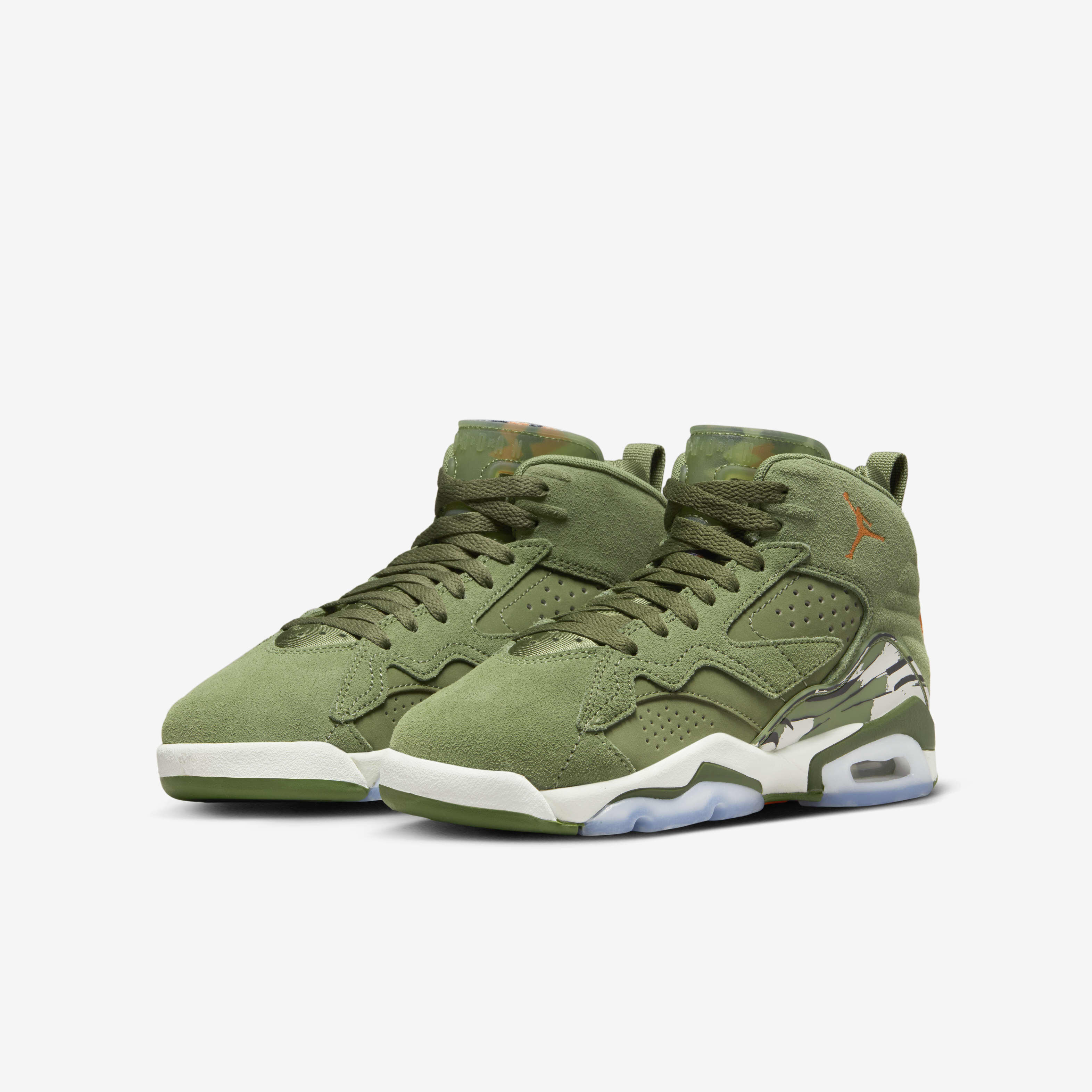 Buy Jumpman MVP Older Kids' Shoes - Sky J Light Olive/Bright Mandarin ...