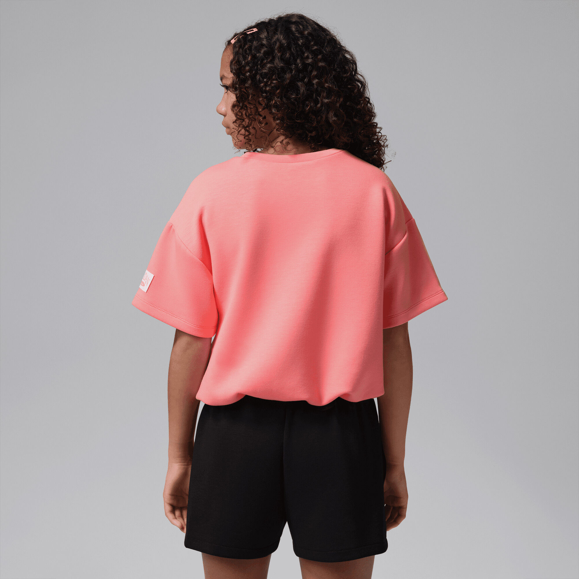 Buy Jordan Big Kids' Flower of Friendship Knit Top - Pink Gaze @ Nike UAE