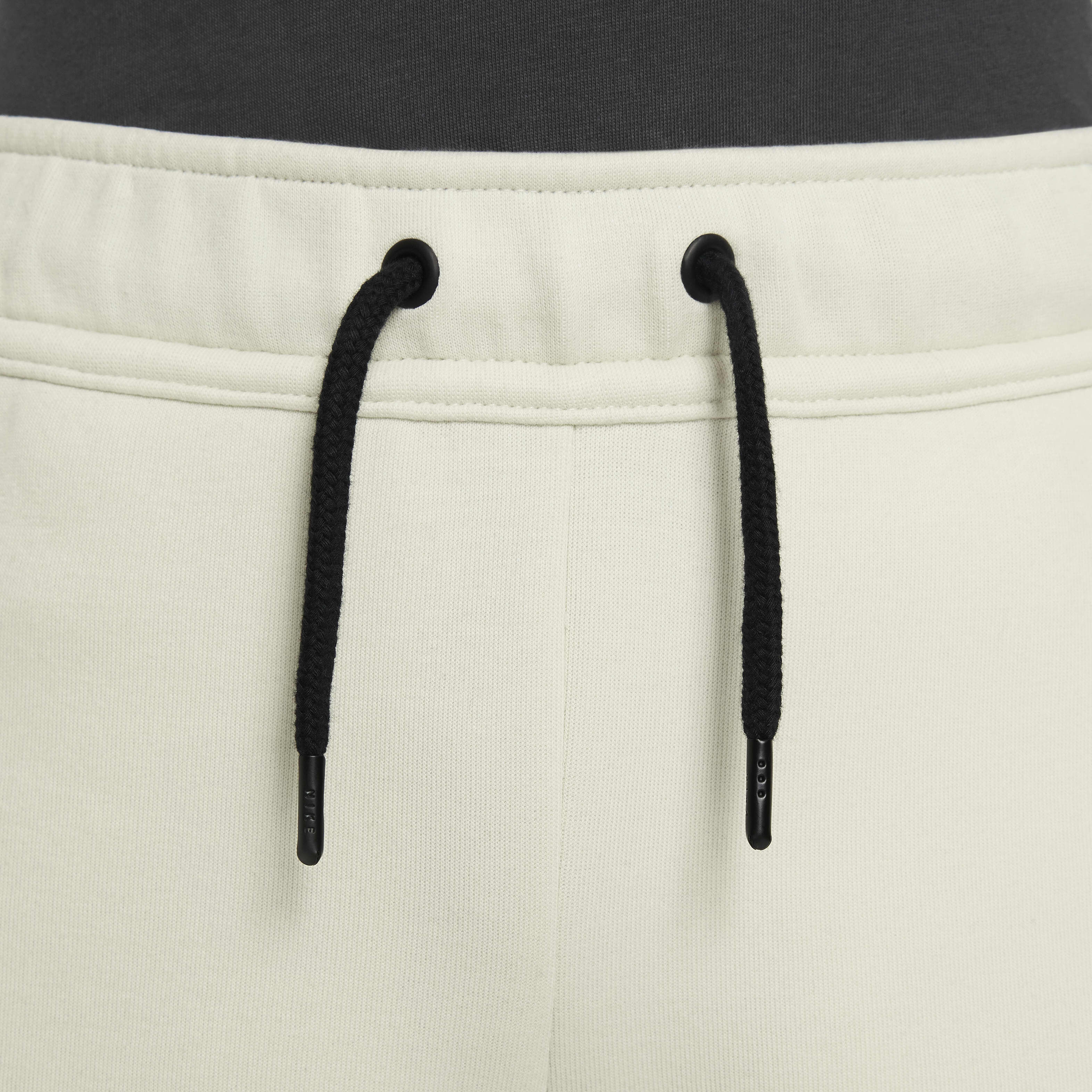 Buy Nike Tech Fleece Older Kids' (Boys') Shorts - Sea Glass/Black/Black ...