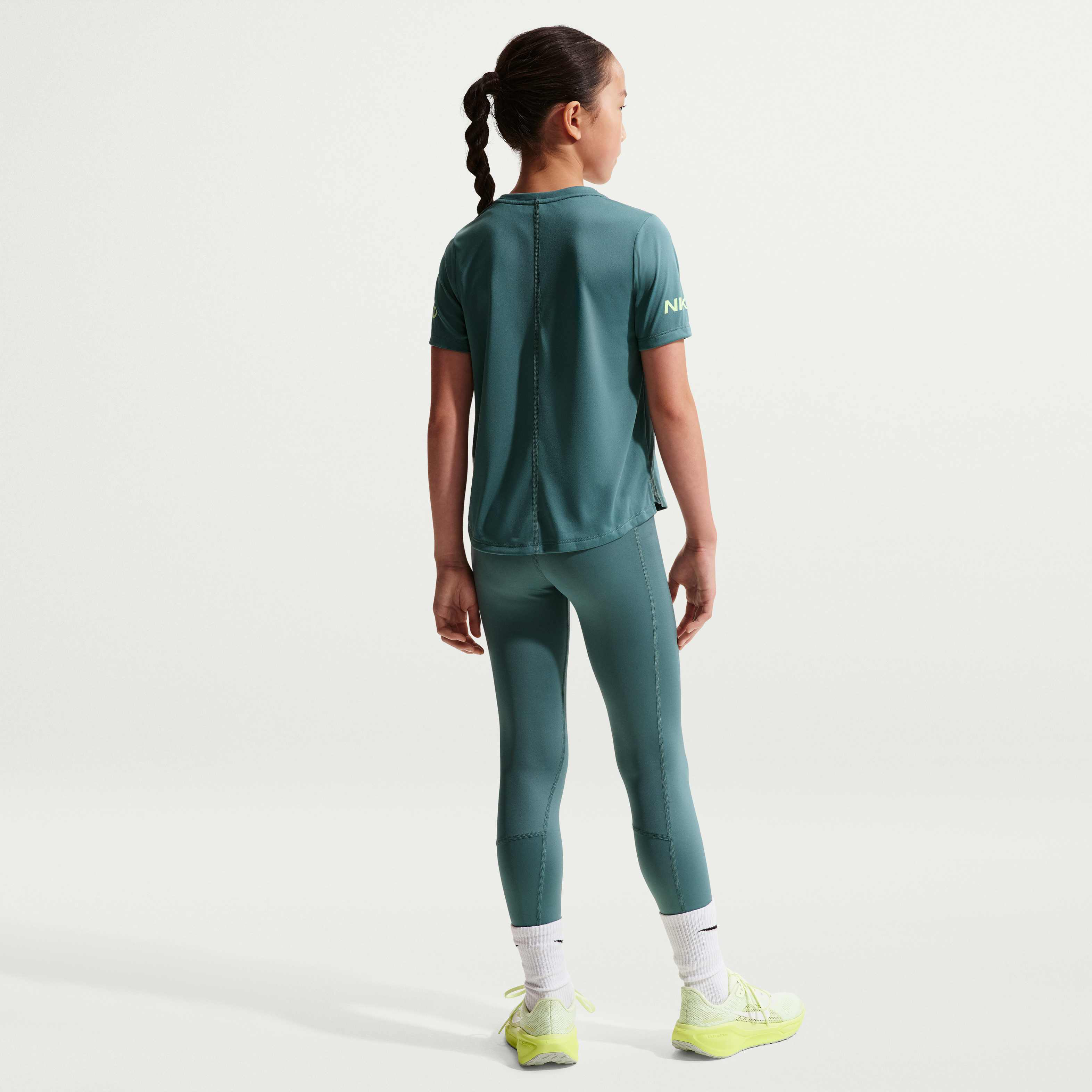 Buy Nike Pro Older Kids' (Girls') Dri-FIT Short-Sleeve Training Top ...