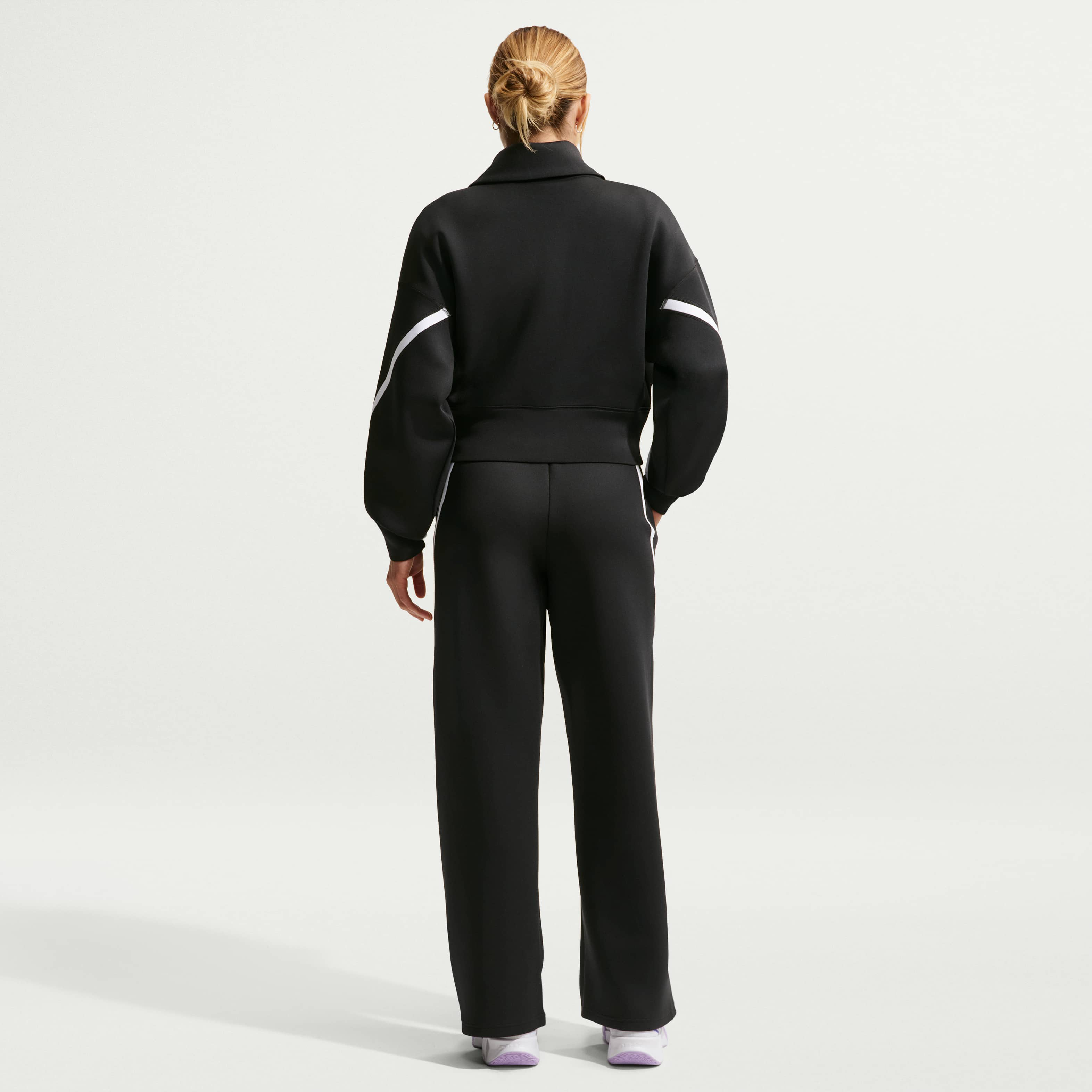 Buy Nike Advantage Women's Dri-FIT Mid-Rise Tennis Trousers - Black ...
