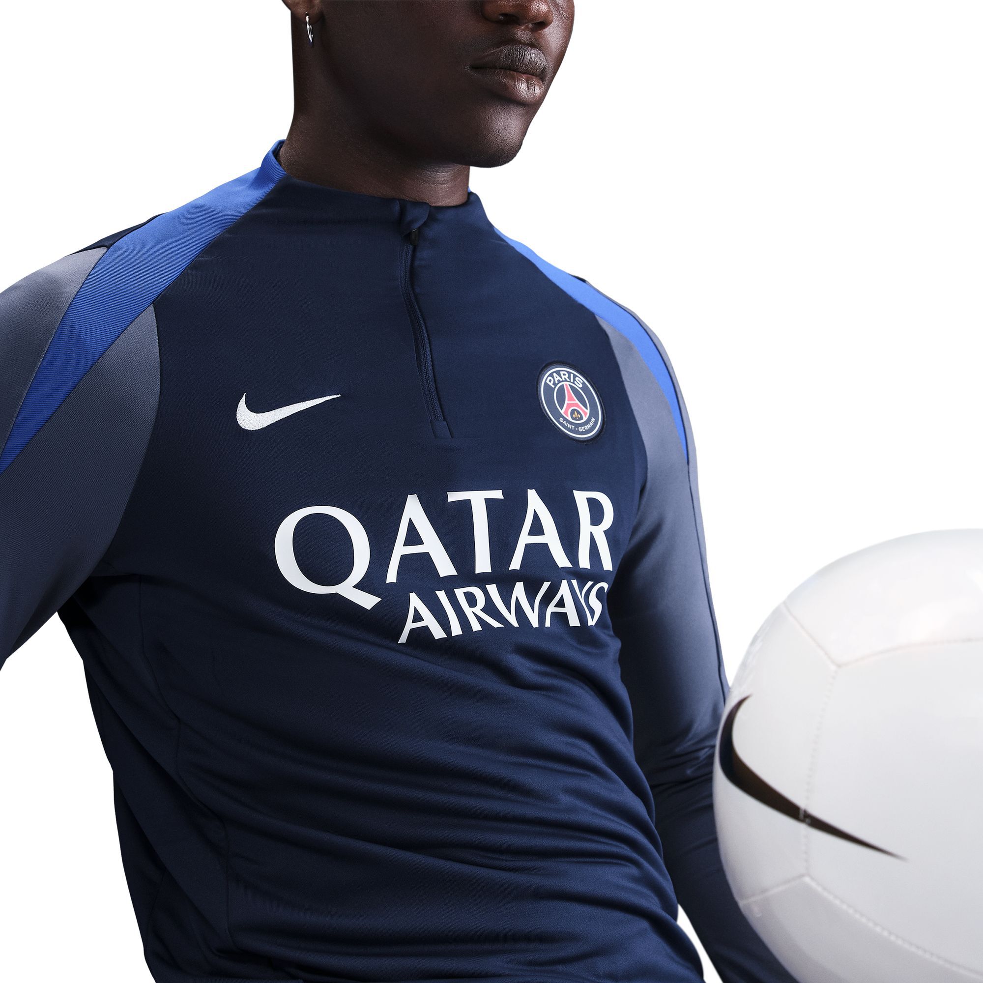 Buy Paris Saint-Germain Strike Men's Nike Dri-FIT Football Drill Top ...