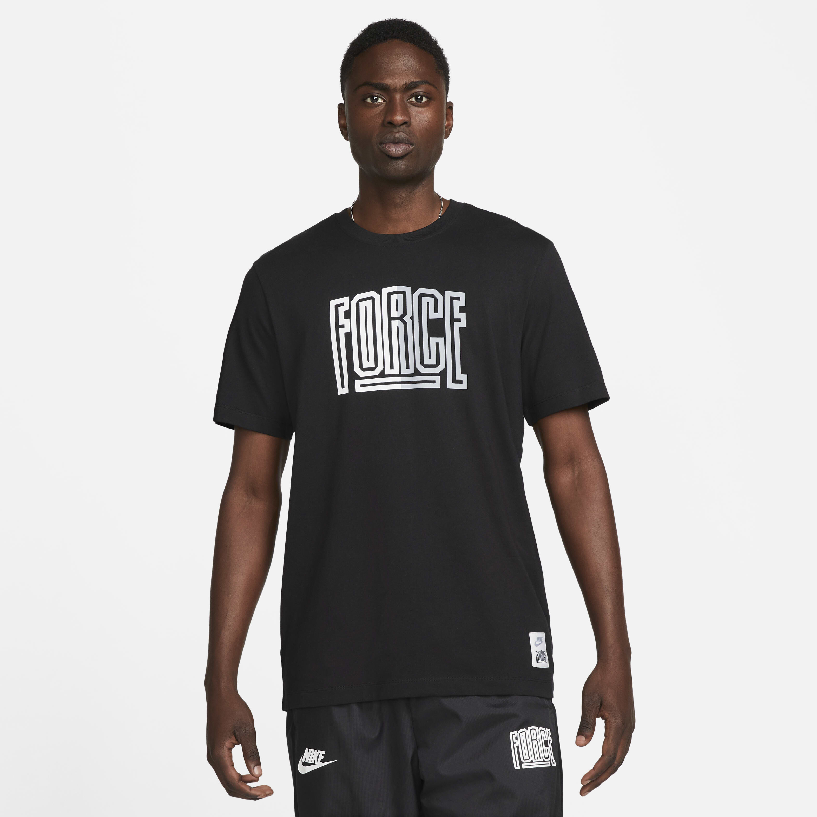 Buy Nike Men's Basketball T-shirt - Black @ Nike UAE