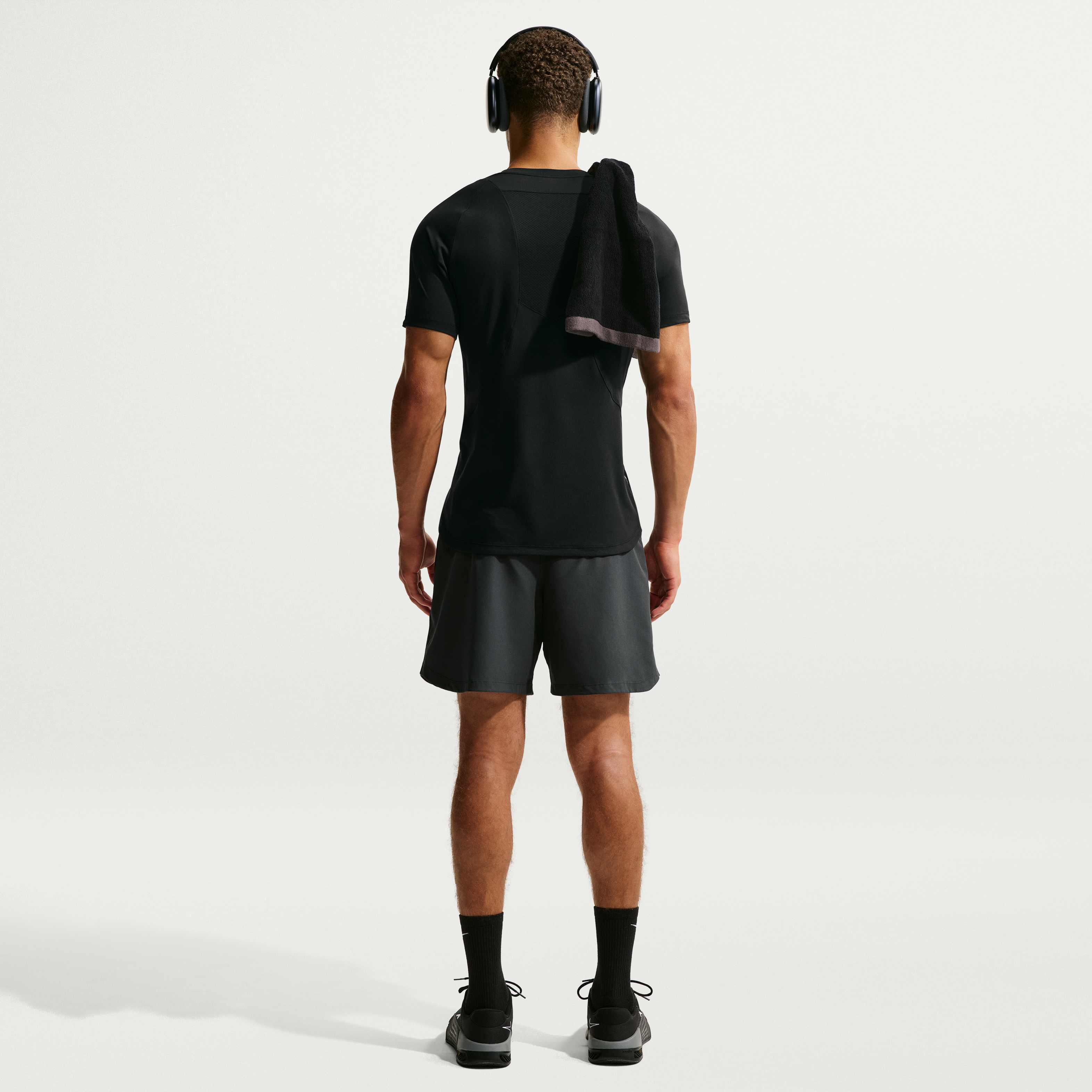 Buy Nike Pro Training Men's Dri-FIT ADV Short-Sleeve Top - Black/Black ...
