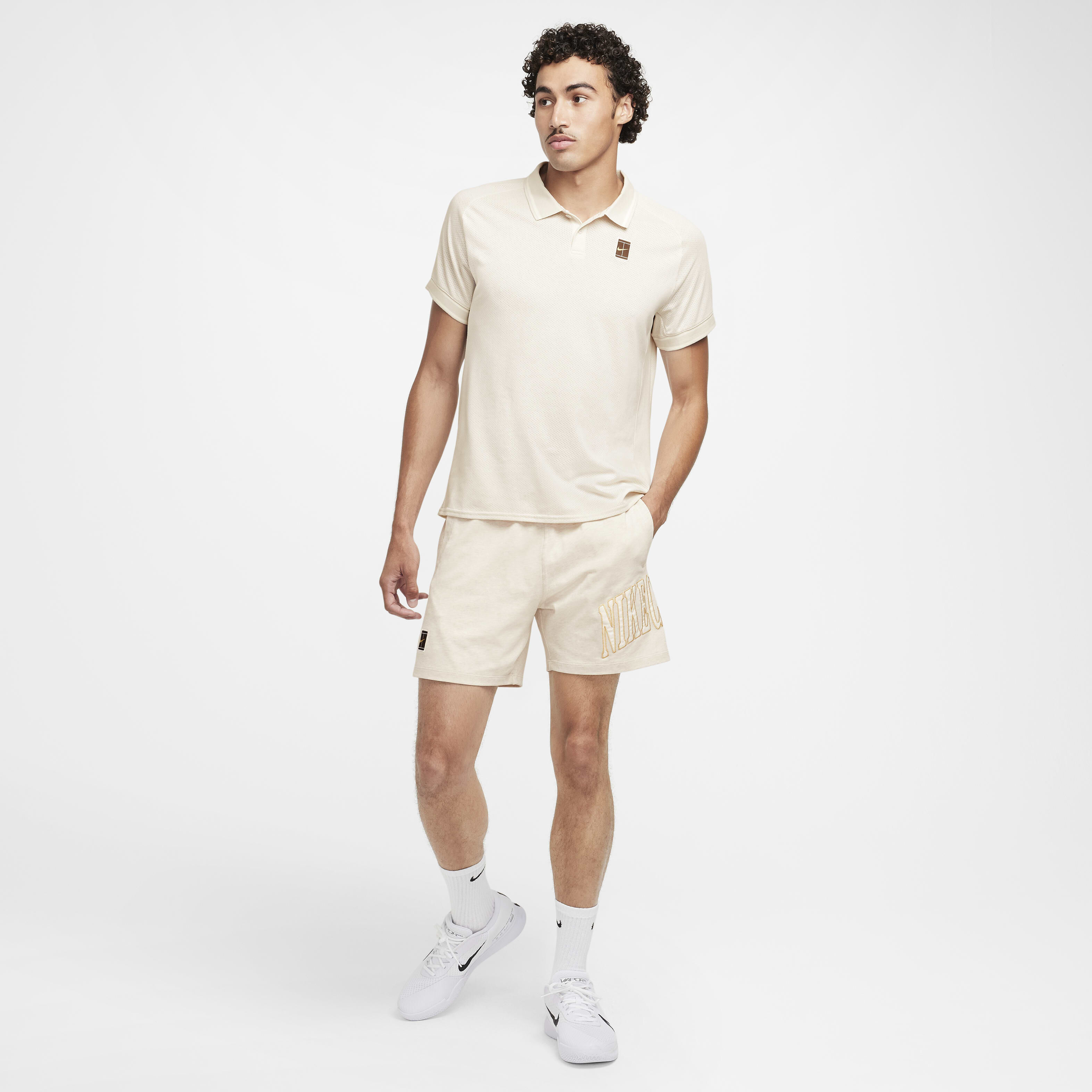 Buy NikeCourt Heritage Men's 15cm (approx.) Tennis Shorts - Light ...