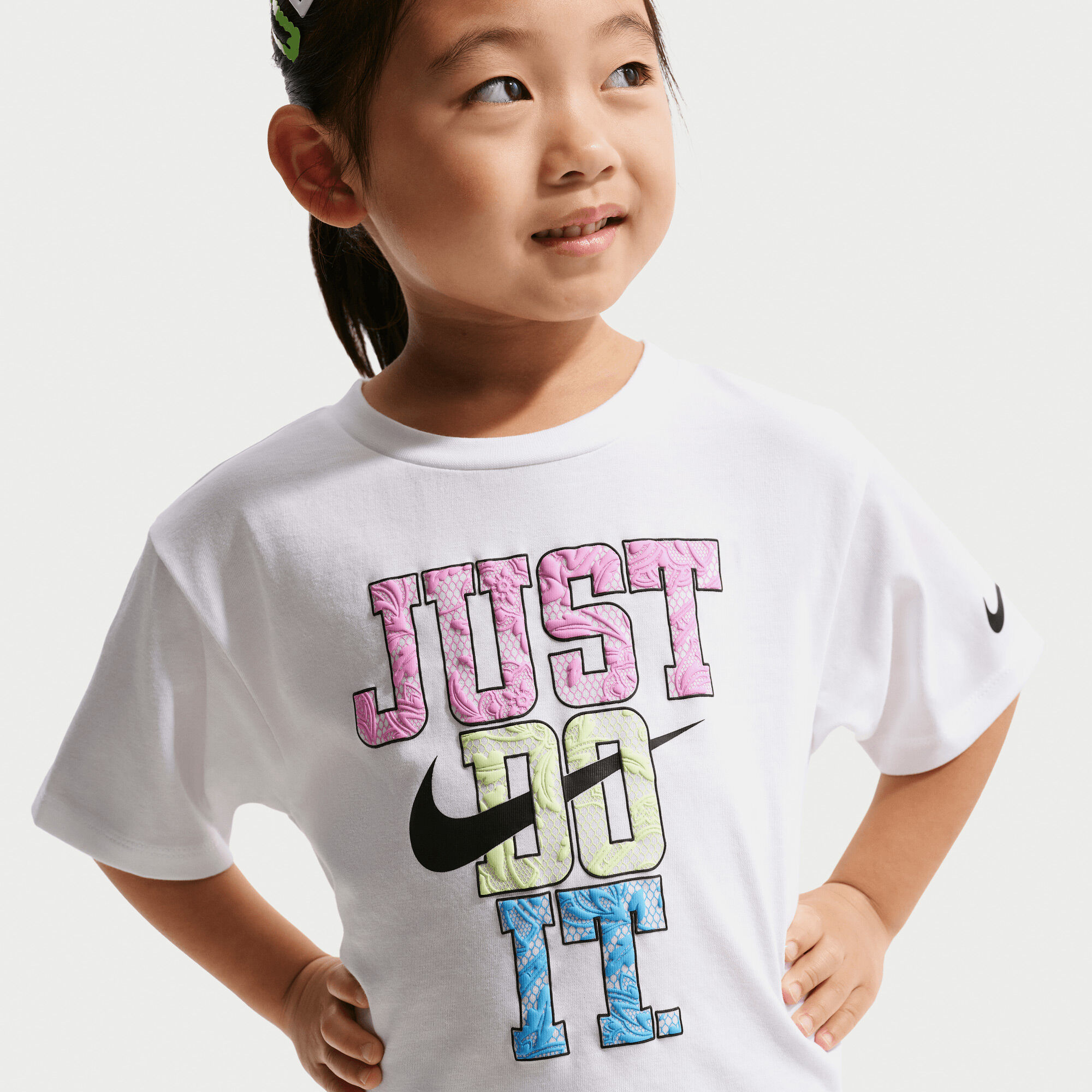 Buy Nike Lace It Up Toddler 2-Piece Bike Shorts Set - Black @ Nike UAE