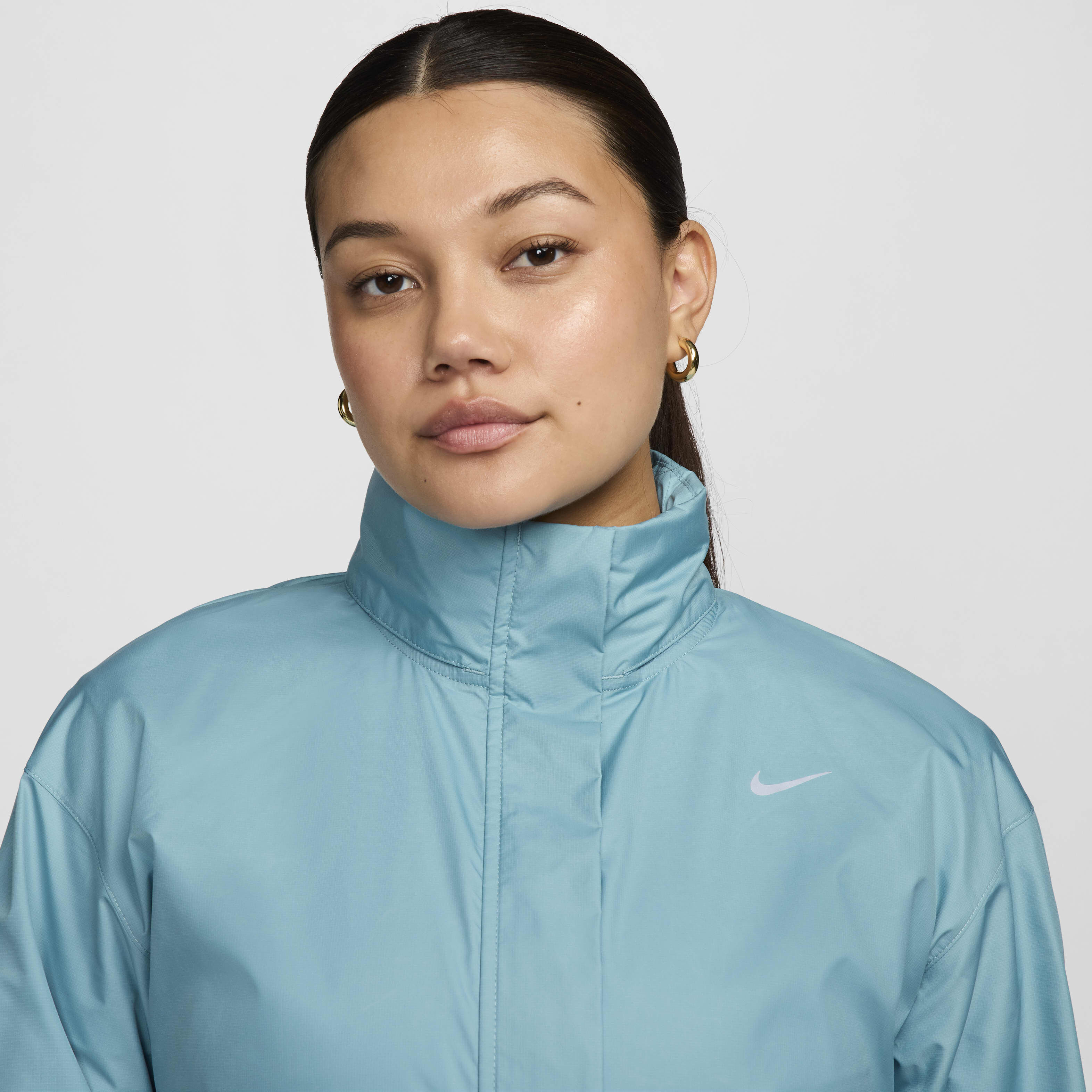 Buy Nike Fast Repel Women's Running Jacket - Denim Turquoise/Black ...