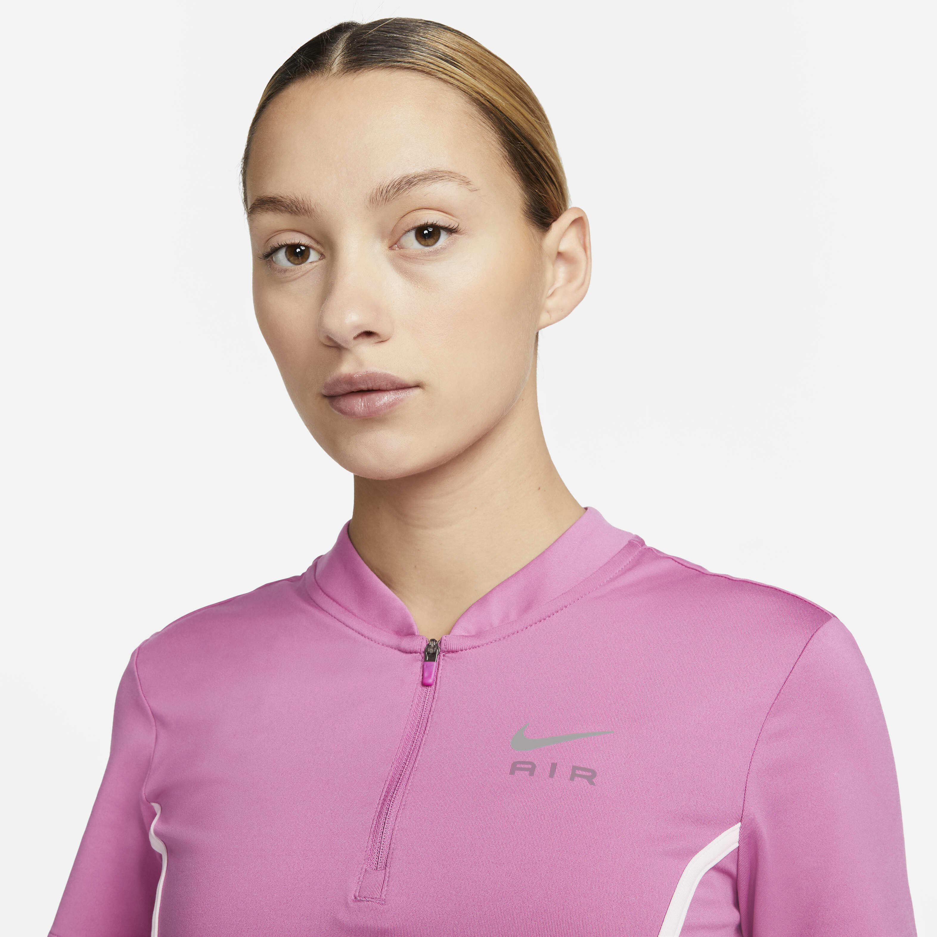 Buy Nike Air Dri-FIT Women's Short-Sleeve 1/4-Zip Running Top - Cosmic ...