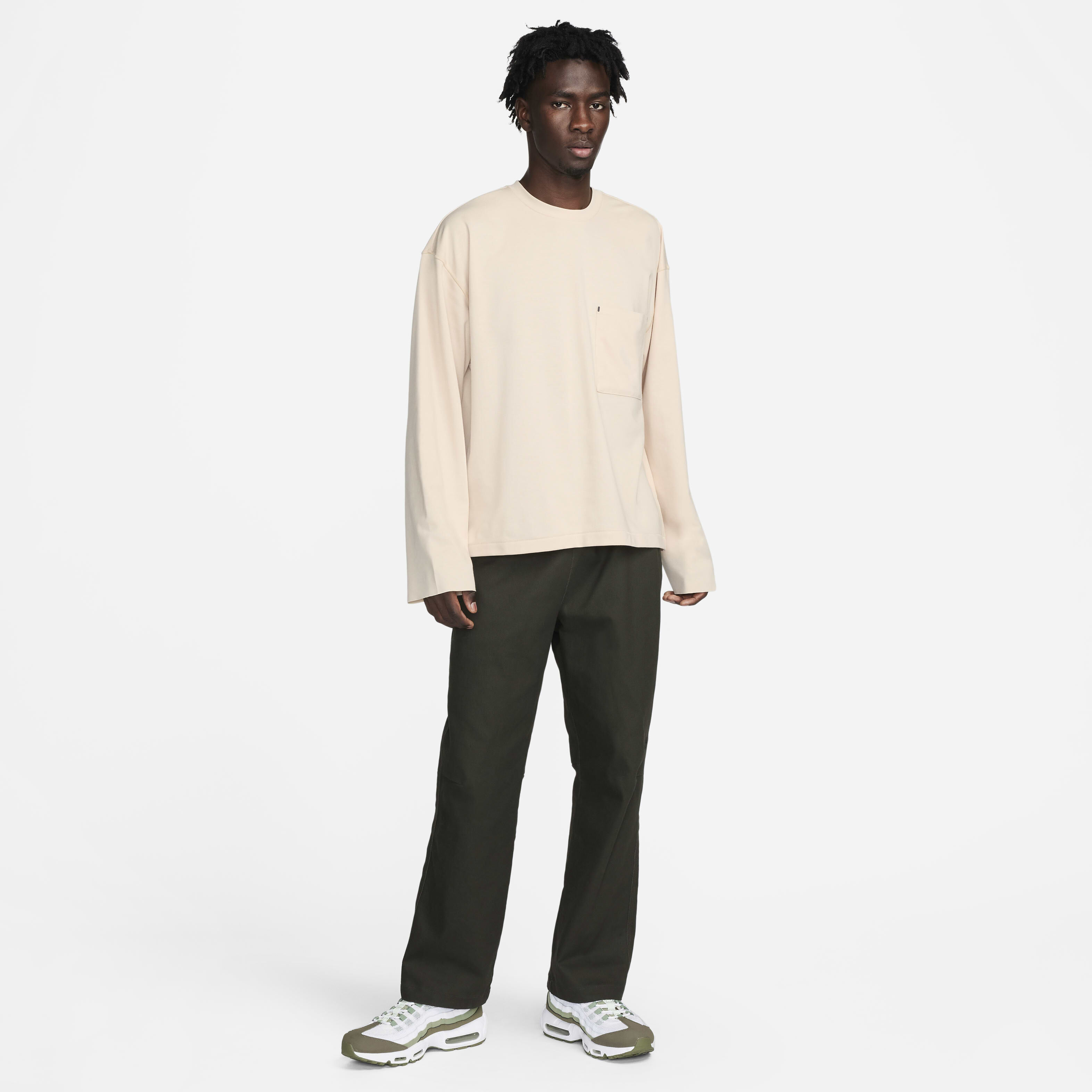 Buy Nike Sportswear Dri-FIT Tech Pack Men's Long-Sleeve Top - Sand ...