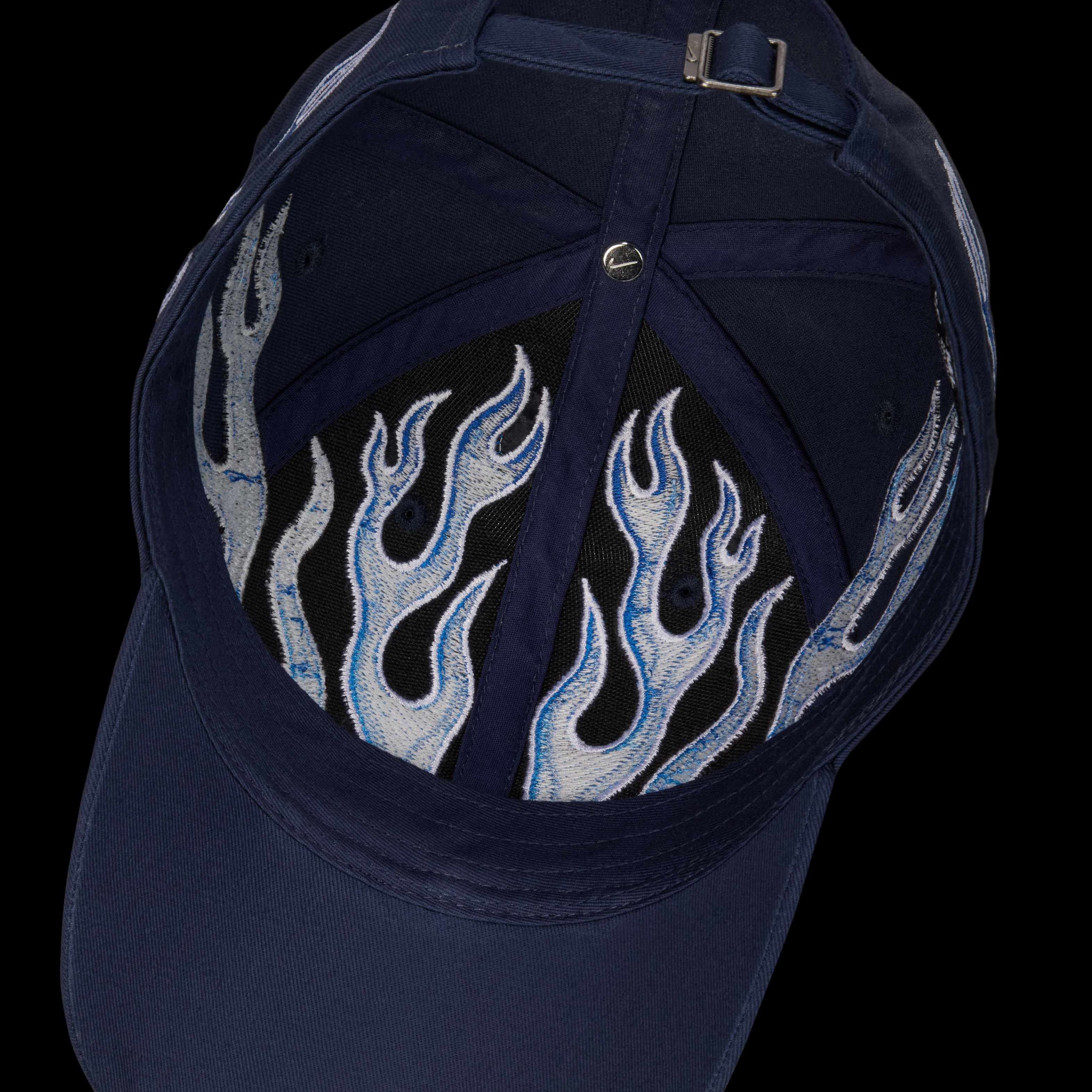 Buy Nike Club Cap Structured OG Flame Cap - Midnight Navy Buy Nike Club Cap Structured OG Flame Cap - Midnight Navy