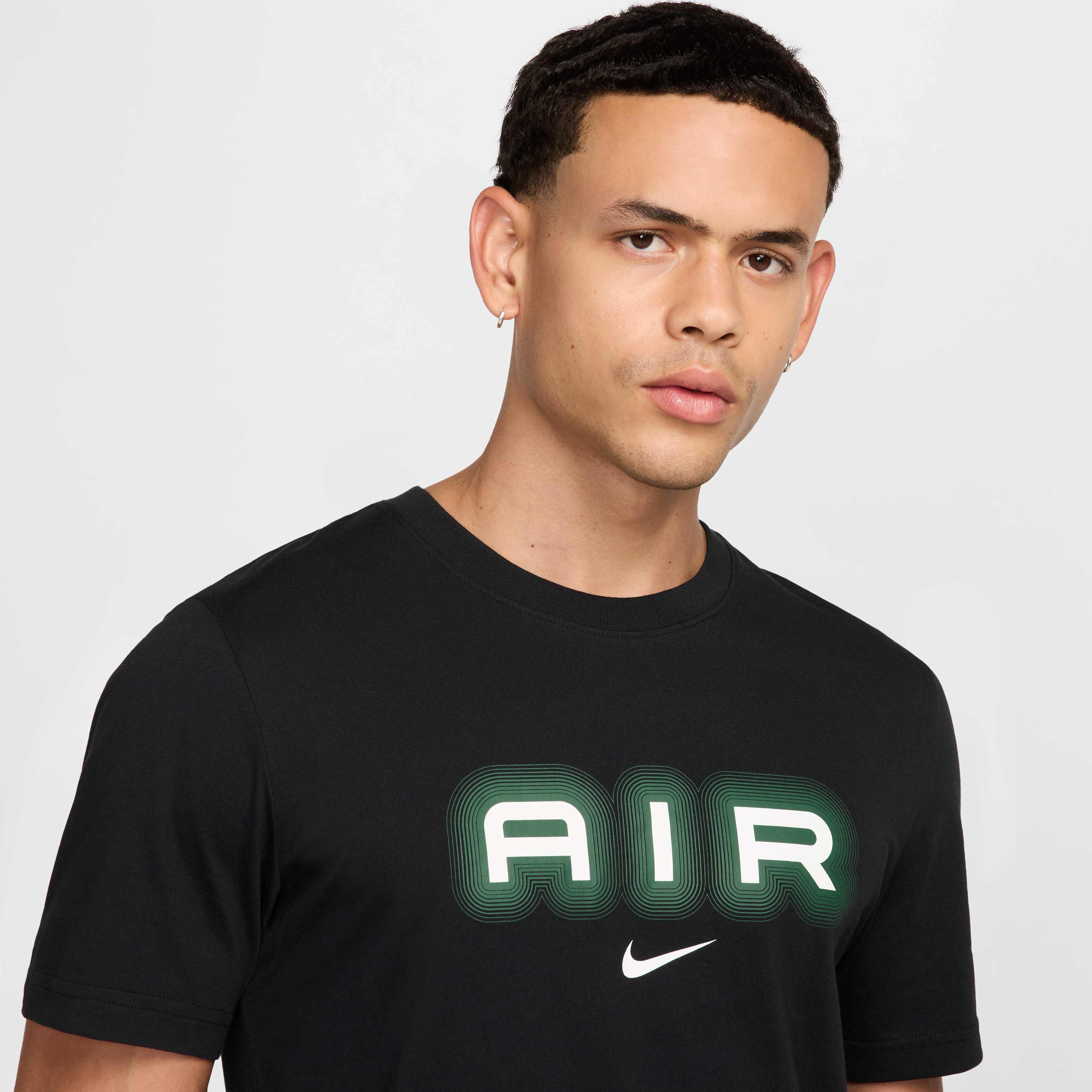 Buy Nike Air Men's Graphic T-Shirt - Black @ Nike UAE