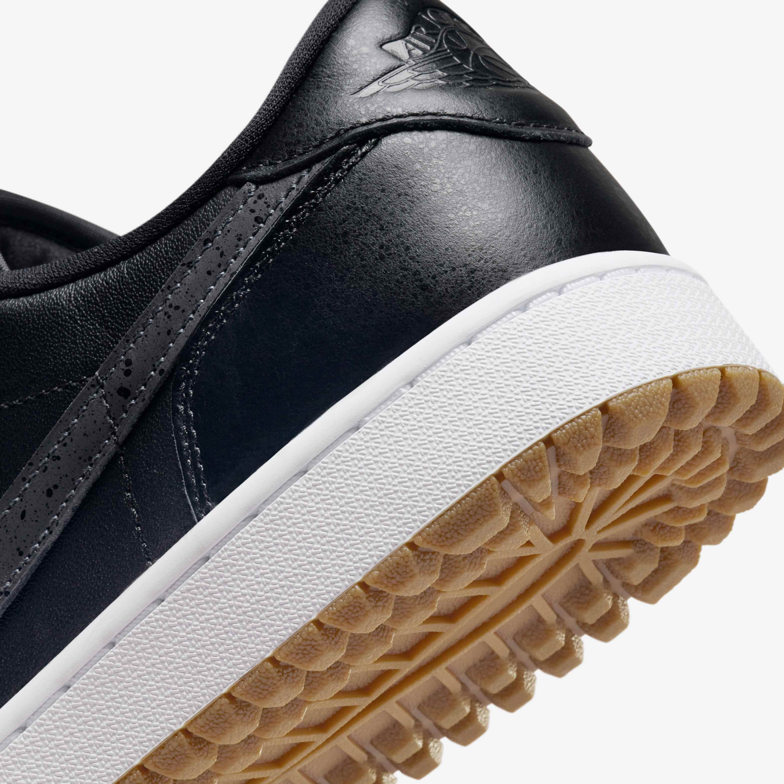 Buy Air Jordan 1 Low G Golf Shoes - Black/Gum Medium Brown/White ...