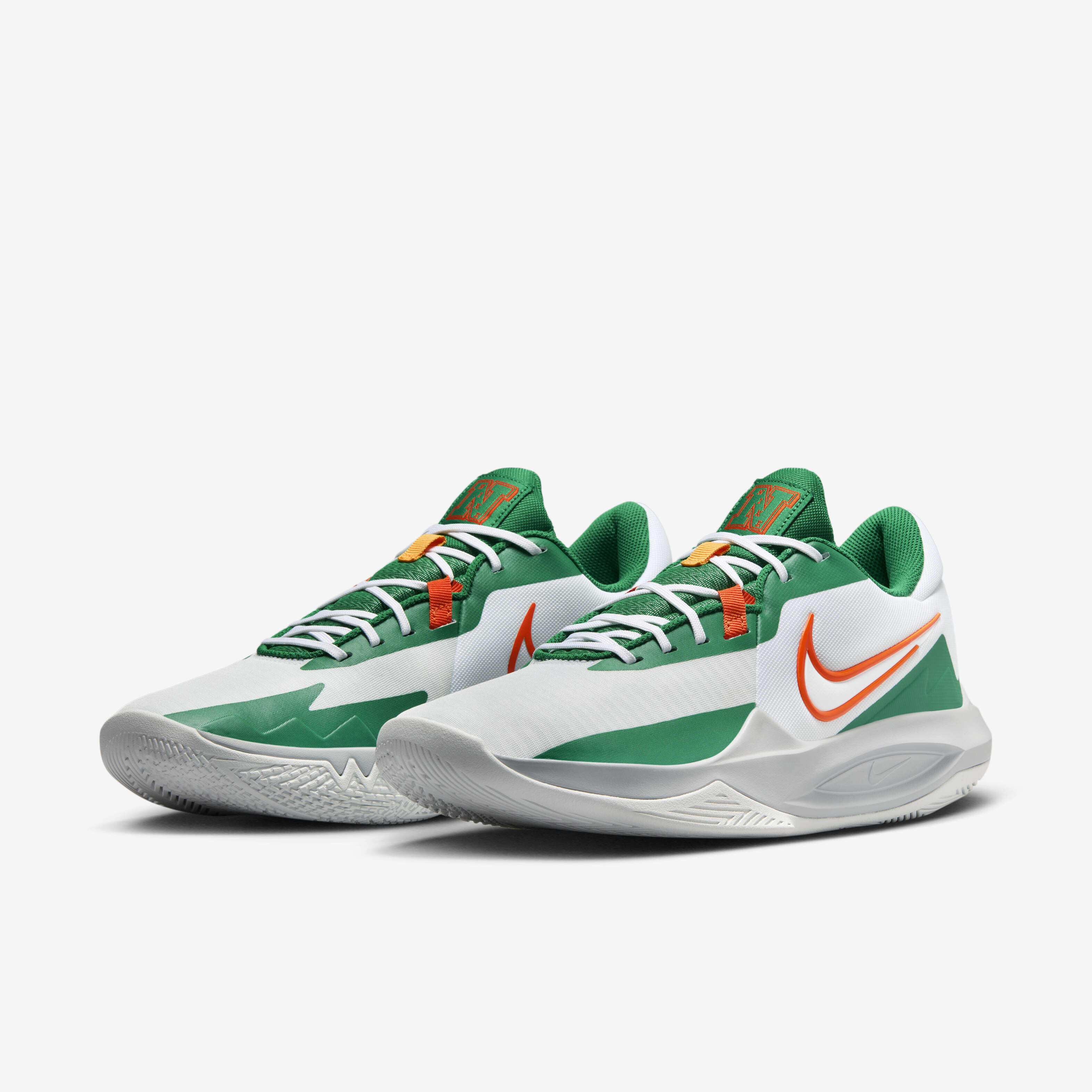 Buy Nike Precision 6 Basketball Shoes - White/Malachite/Sundial/Safety ...