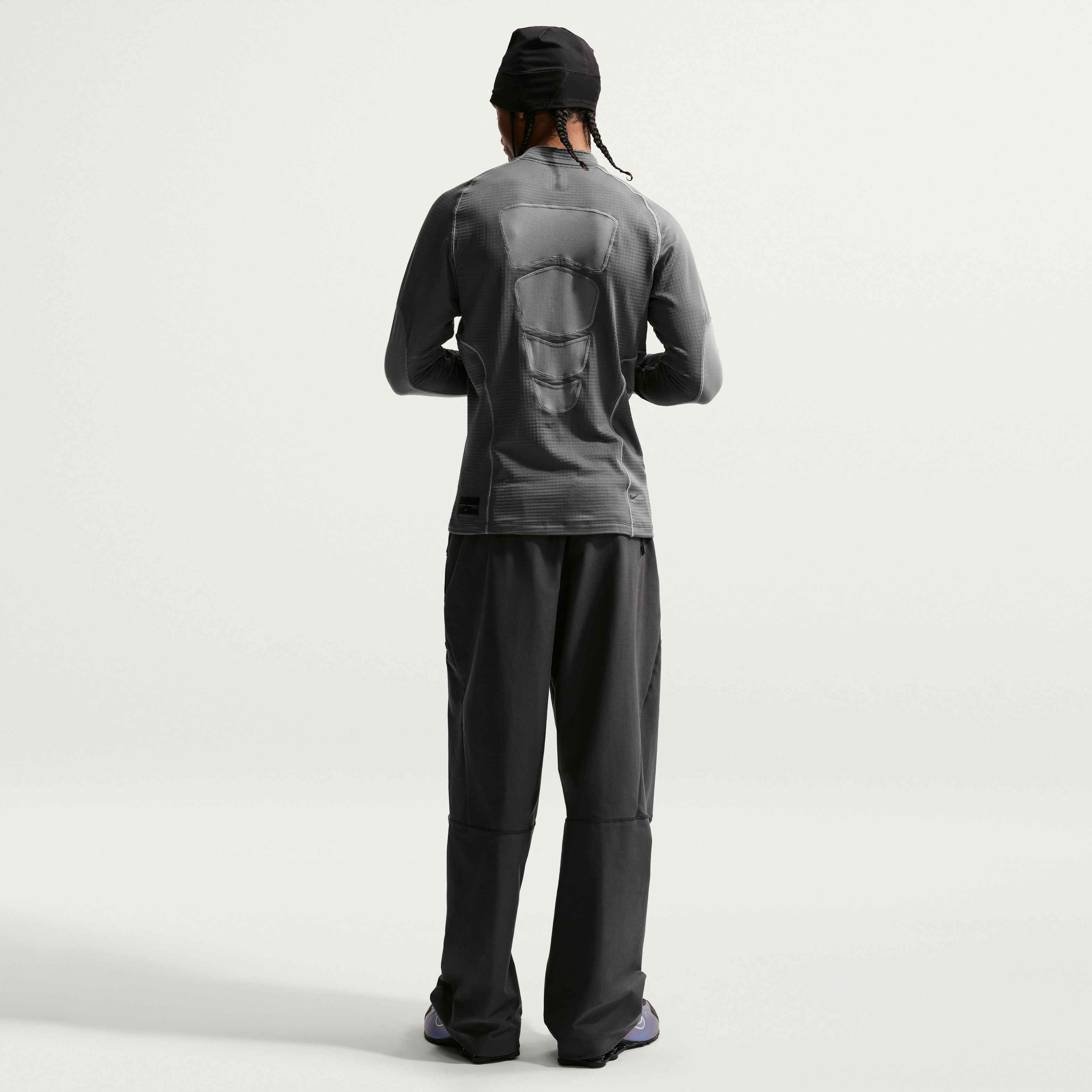 Buy Nike Tech Men's Dri-FIT Shori-Knit Trousers - Anthracite/Black ...