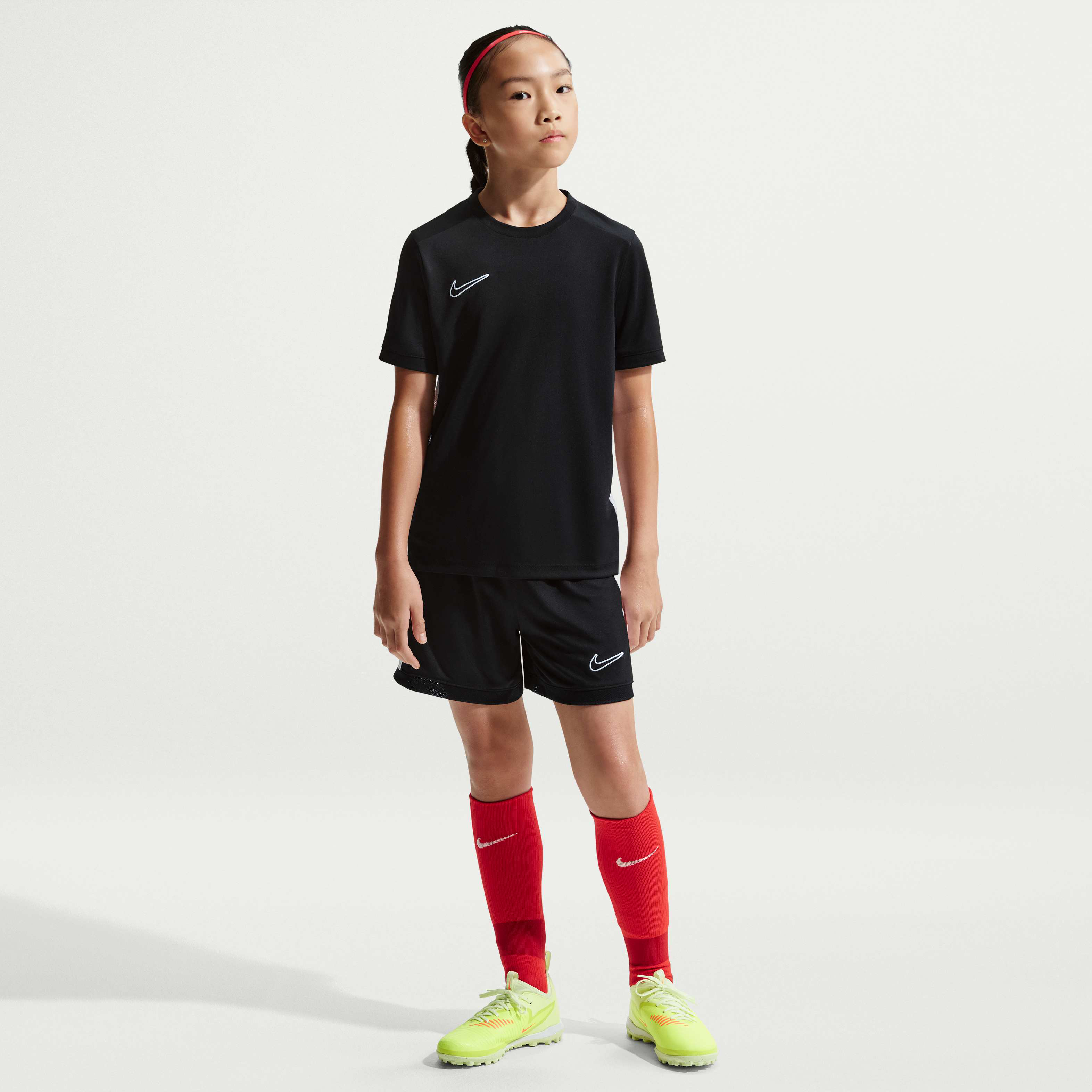 Buy Nike Academy Big Kids' (Girls') Dri-FIT Soccer Top - Black/White ...
