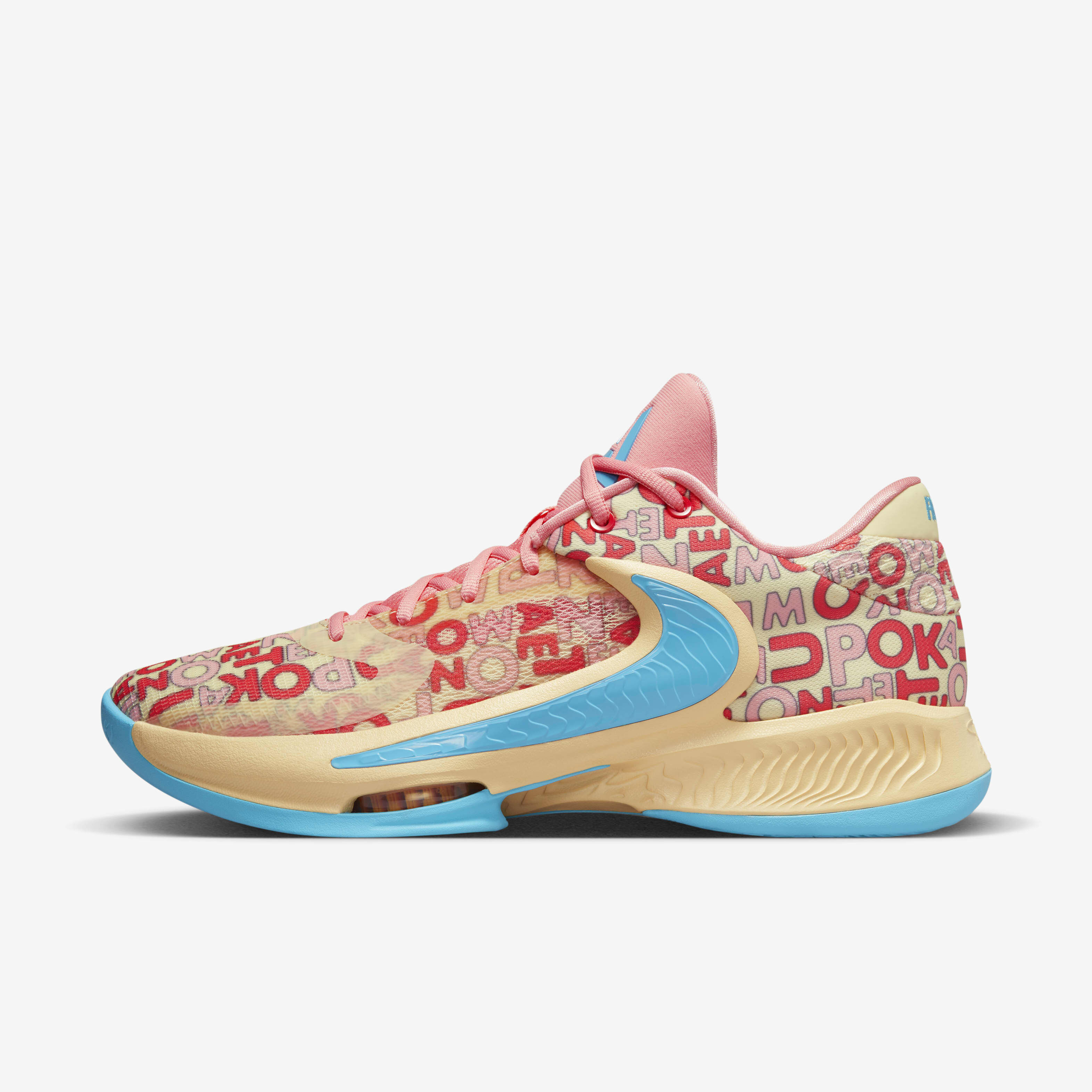 Buy Freak 4 Basketball Shoes - Pale Vanilla/Coral Chalk/Blue Lightning ...