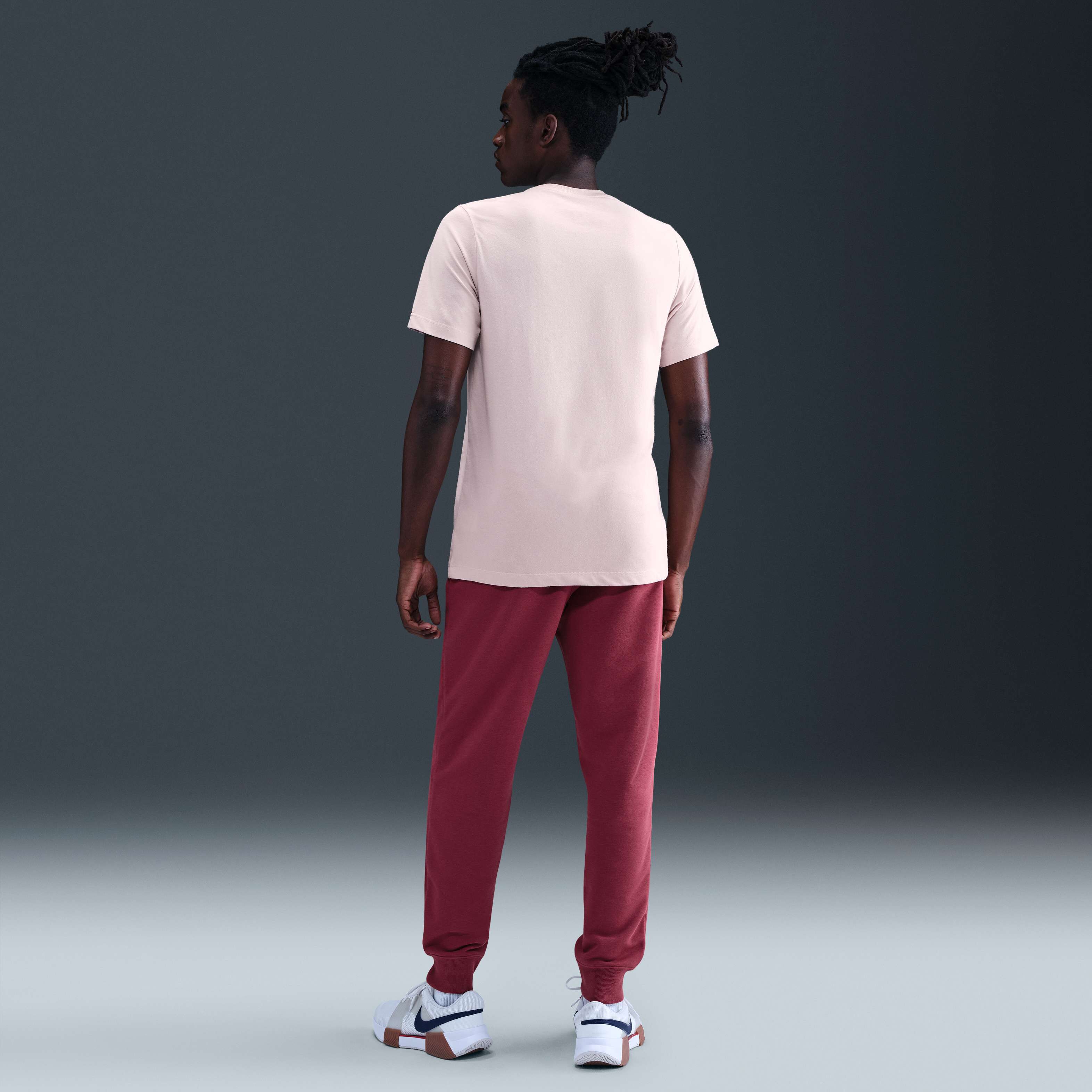 Buy NikeCourt Men's Dri-FIT T-Shirt - Silt Red @ Nike UAE