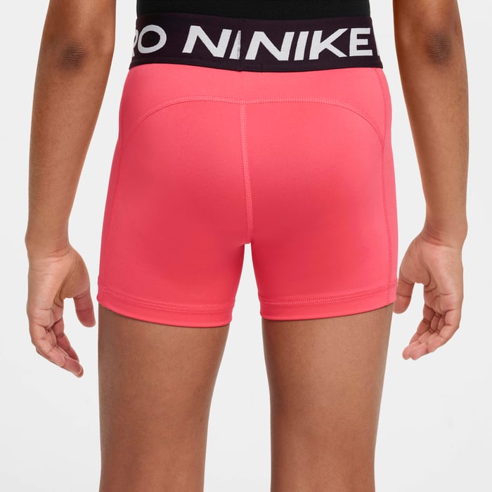 Buy Nike Pro Girls Shorts Aster Pinkwhite Nike Uae Official
