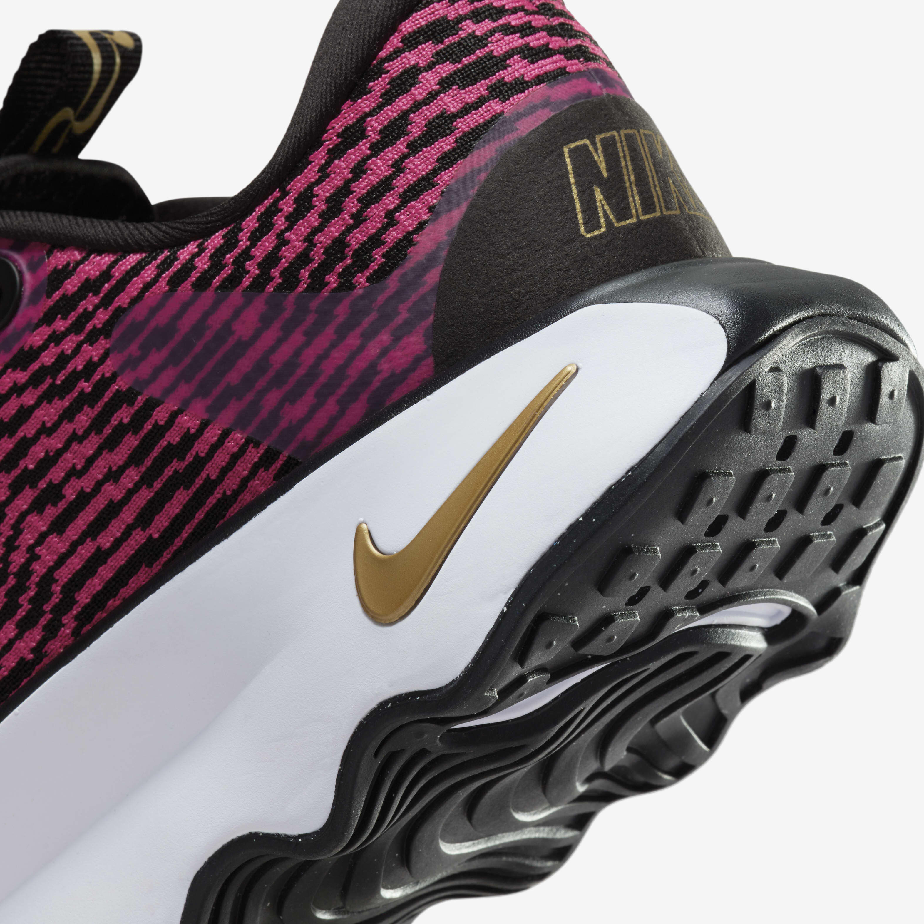 Buy Nike Motiva Women's Walking Shoes - Black/Metallic Gold/White ...