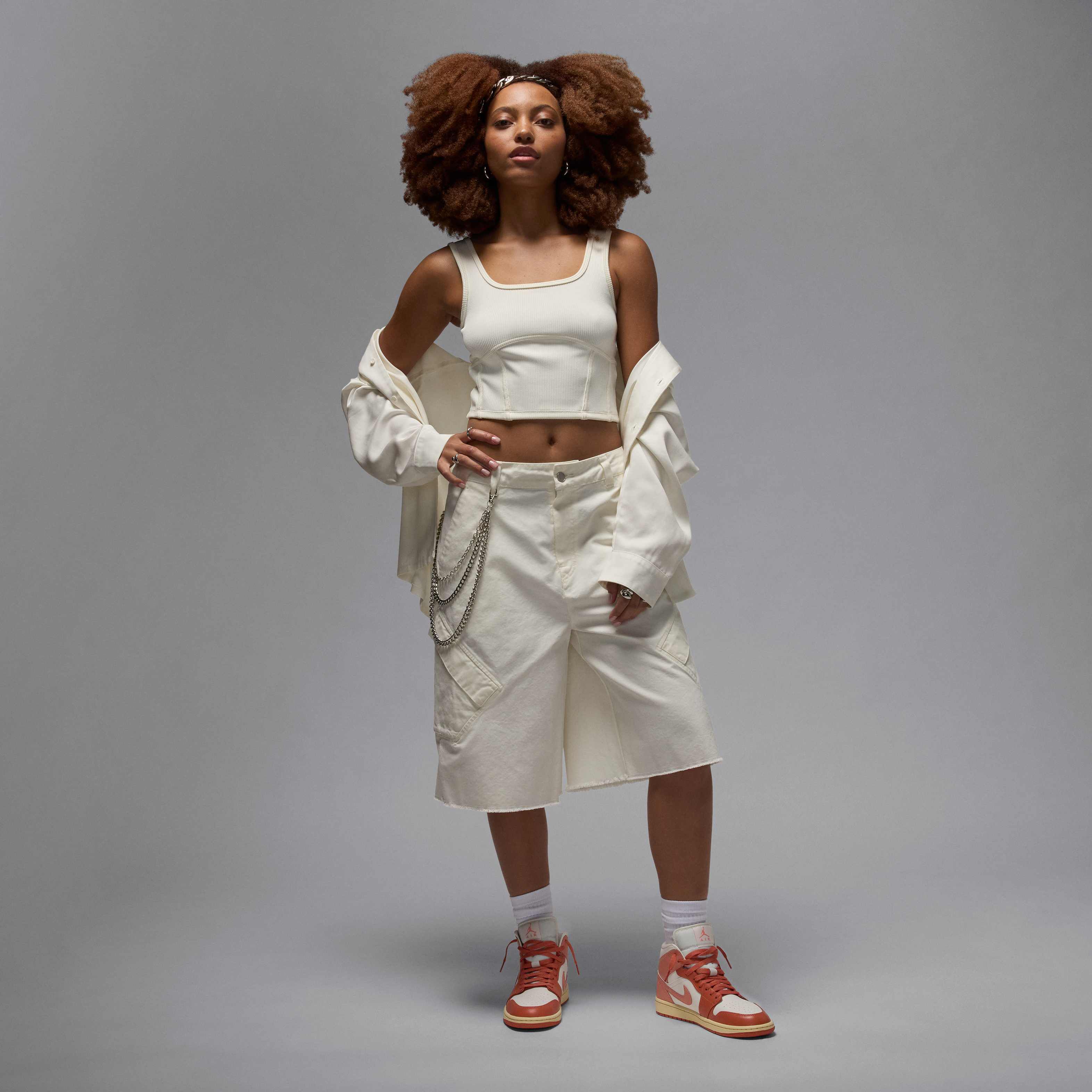 Buy Air Jordan 1 Mid Women's Shoes - Sail/Madder Root/Muslin/Light ...