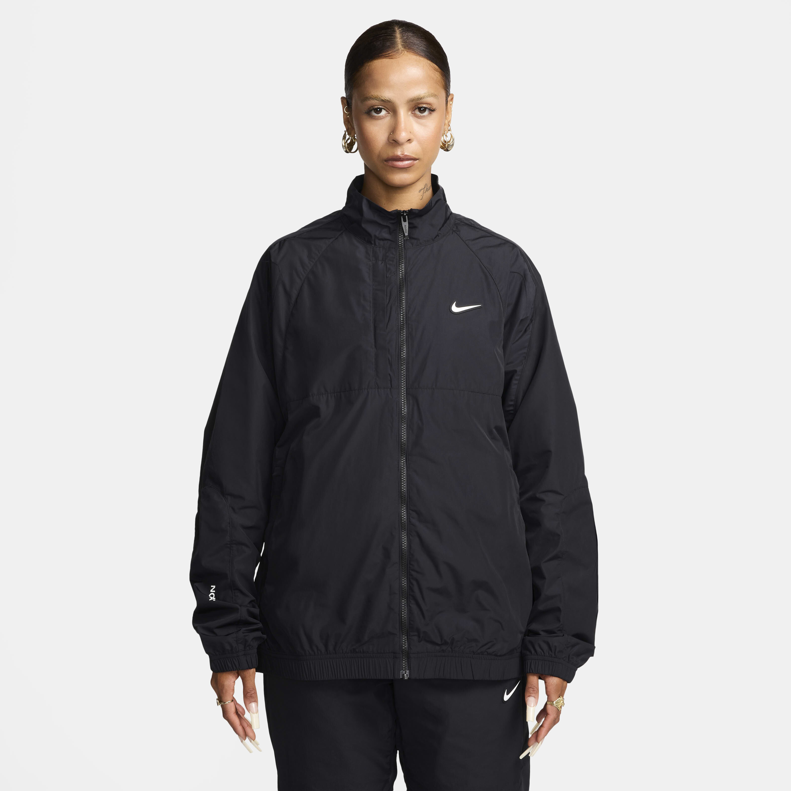 Buy NOCTA Northstar Nylon Tracksuit Jacket - Black/Black Buy NOCTA Northstar Nylon Tracksuit Jacket - Black/Black