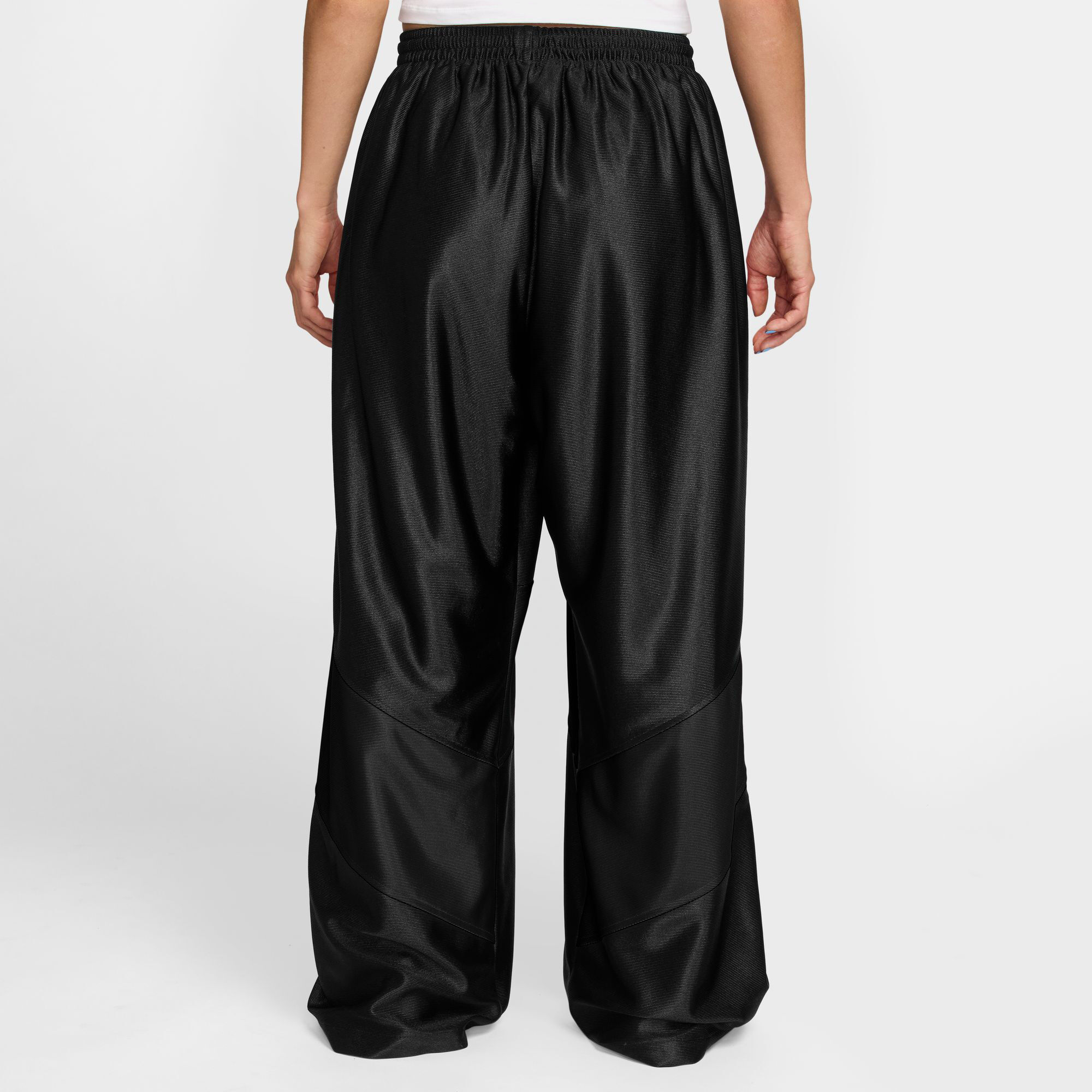 Buy Jordan Brooklyn Women's DuraSheen Tracksuit Bottoms - Black/White ...